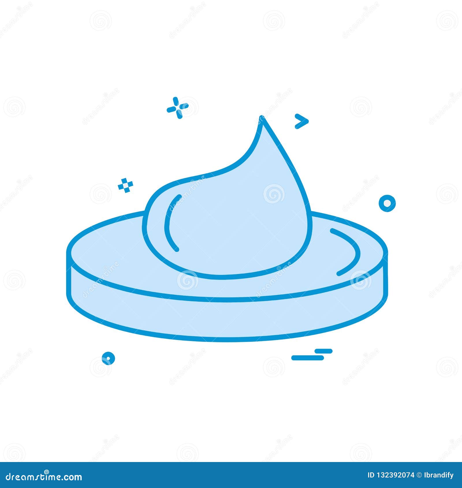 Cream icon design vector stock vector. Illustration of chocolate ...