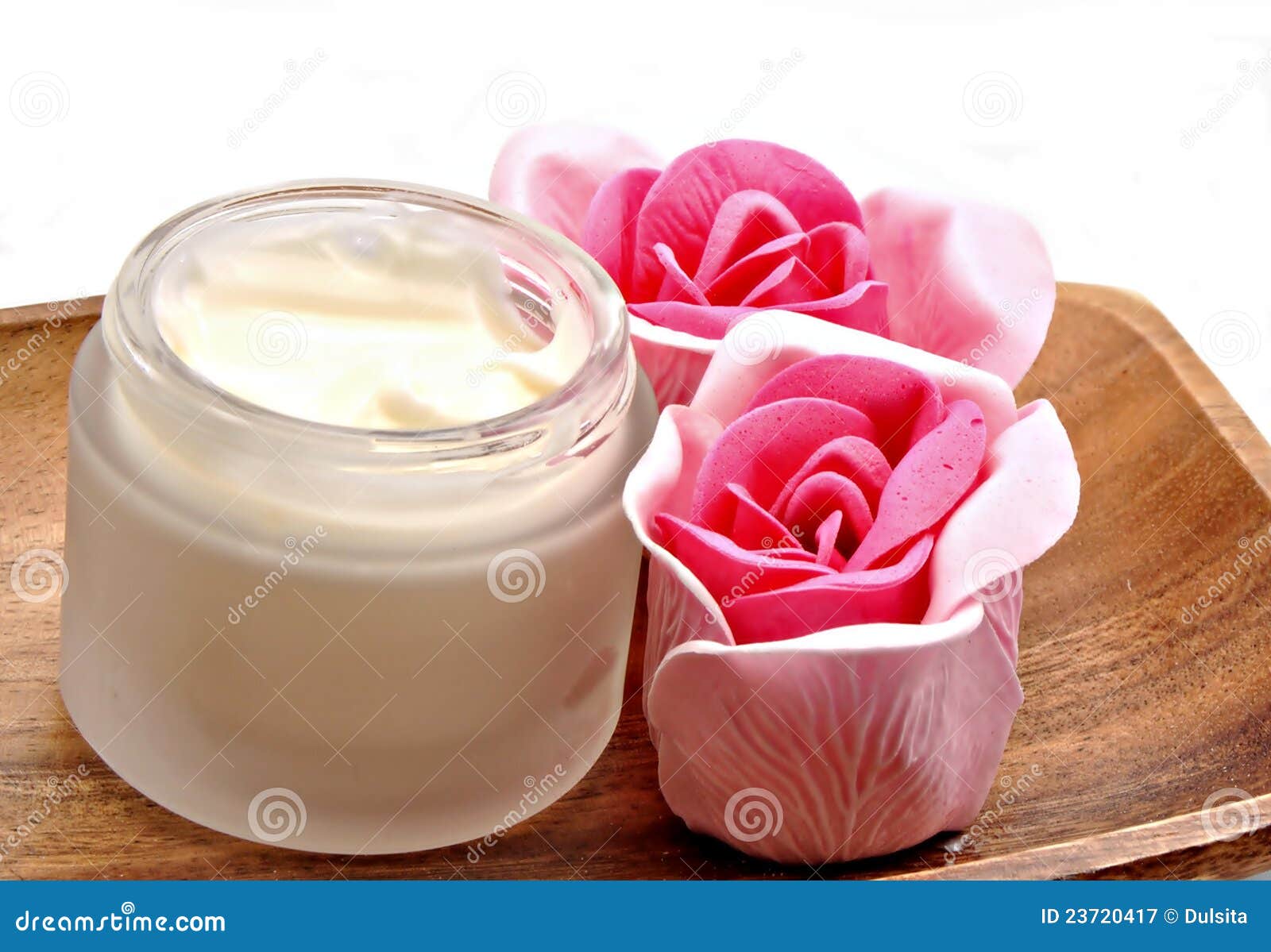 Cream jar stock image. Image of wrinkle, treatment, cosmetics - 23720417