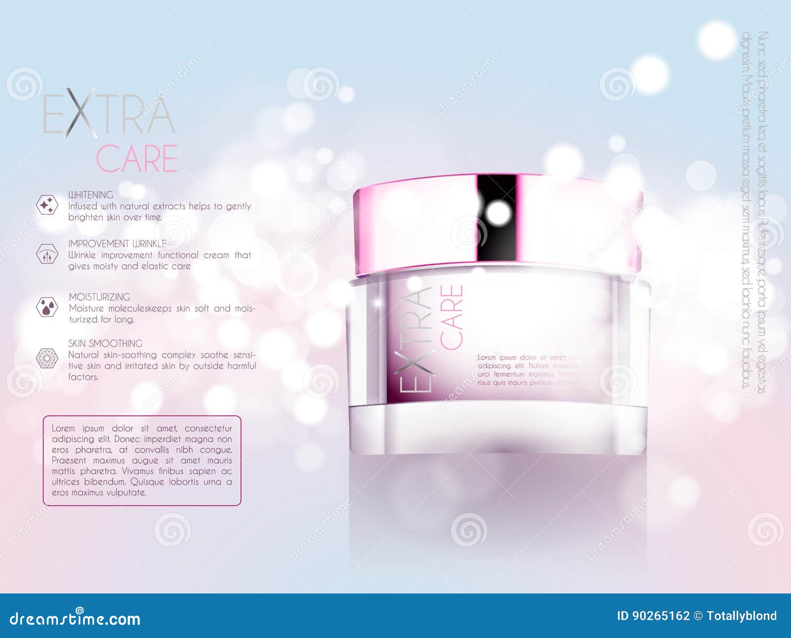 Cream Jar Skin Care Product Package Stock Vector - Illustration of ...