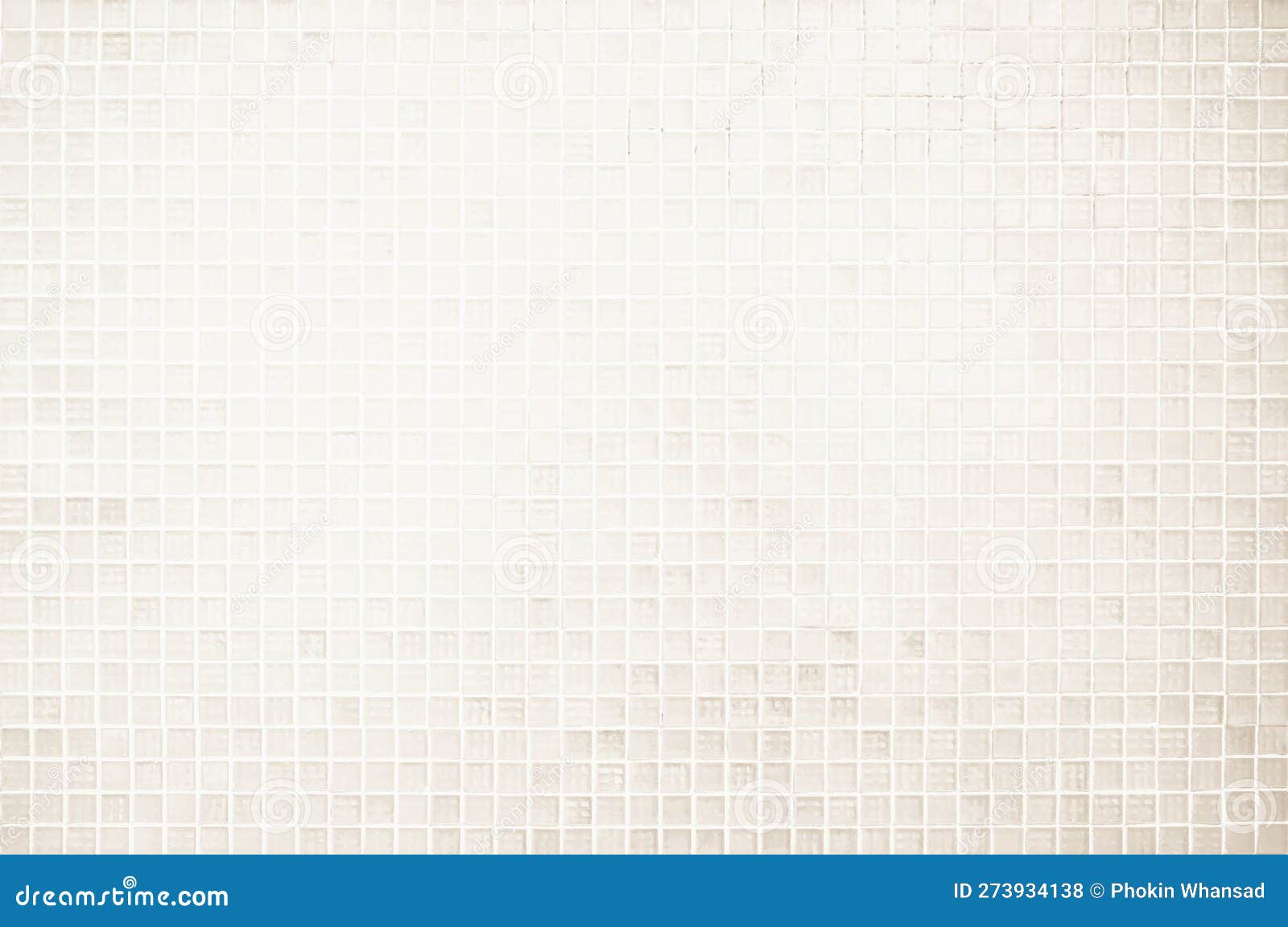 Cream Light Ceramic Wall Chequered and Floor Tiles Mosaic Background in ...