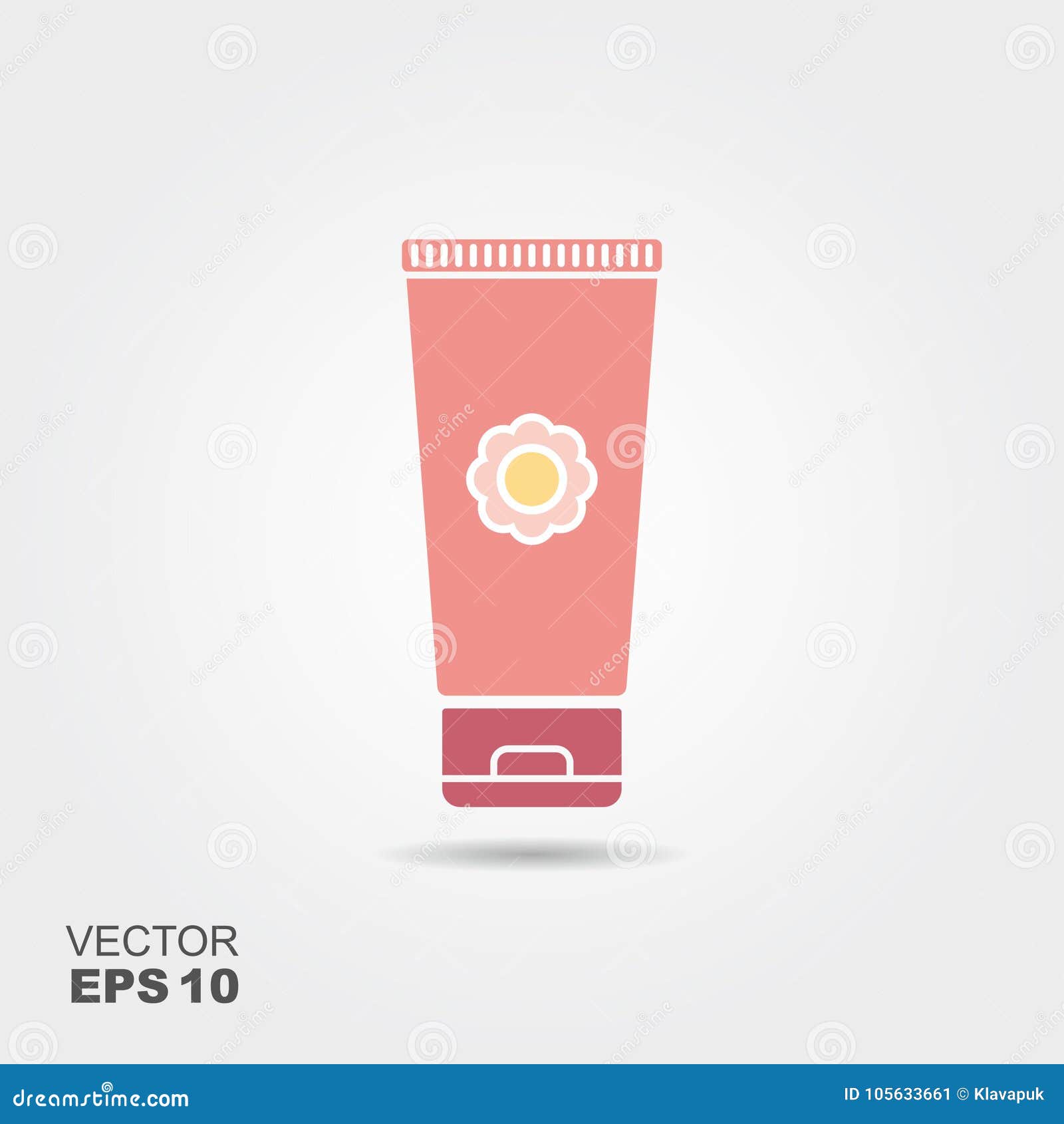 Set Cream Or Lotion Cosmetic Tube, Hair Dryer, Antiperspirant Deodorant ...