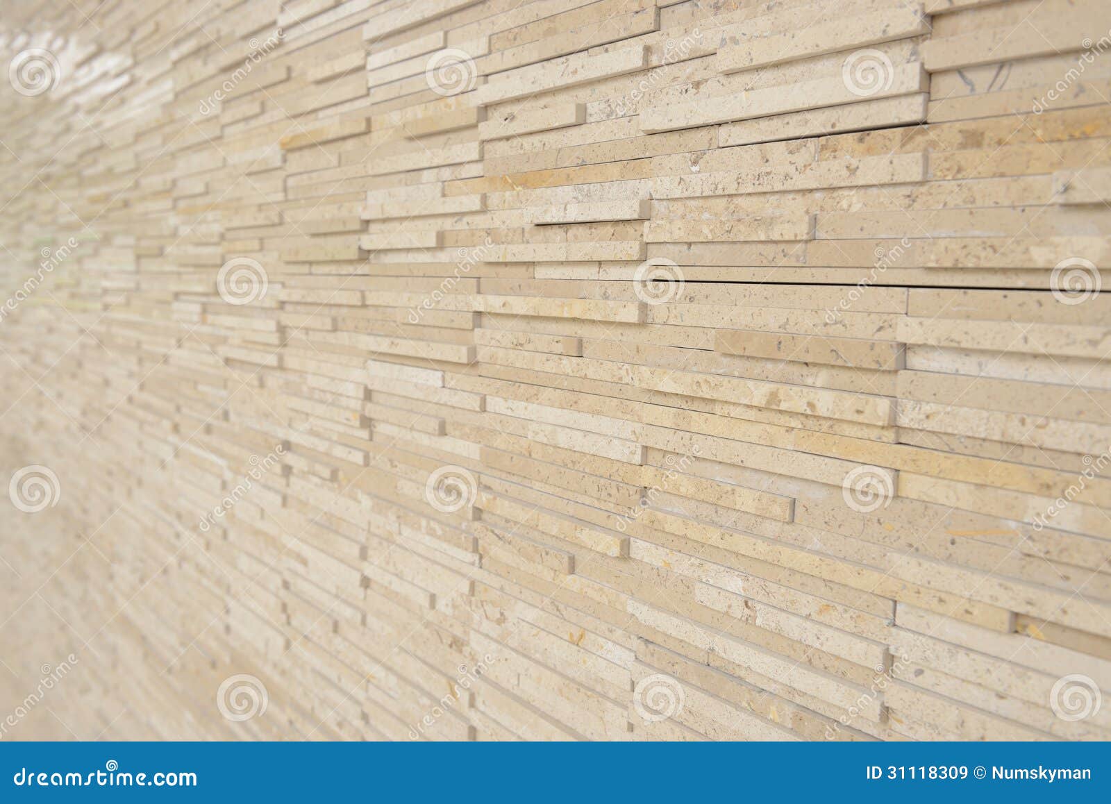 Cream modern brick wall stock image. Image of cream, stone - 31118309