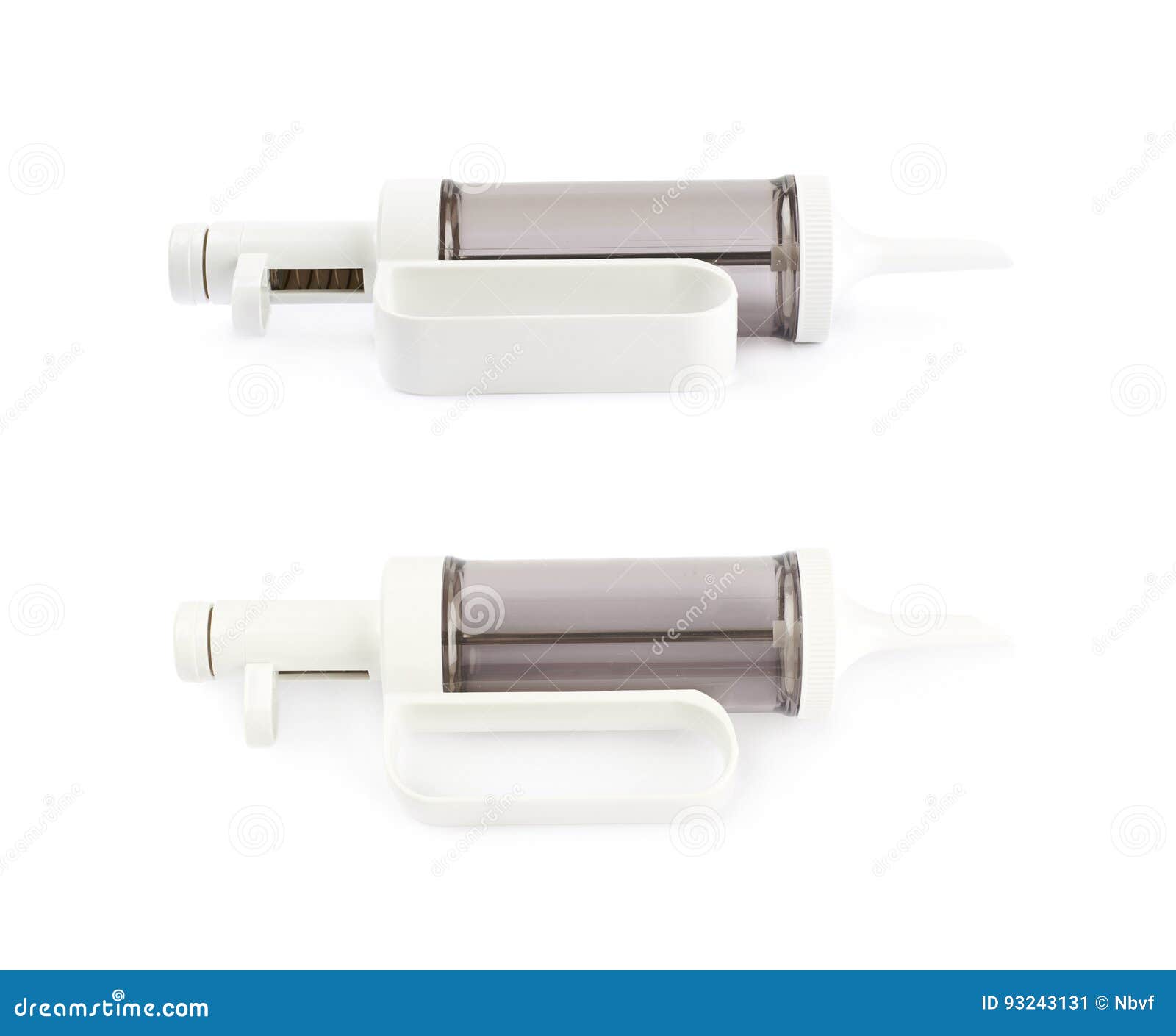 Cream Piping Syringe Tool Isolated Stock Image - Image of bakery ...