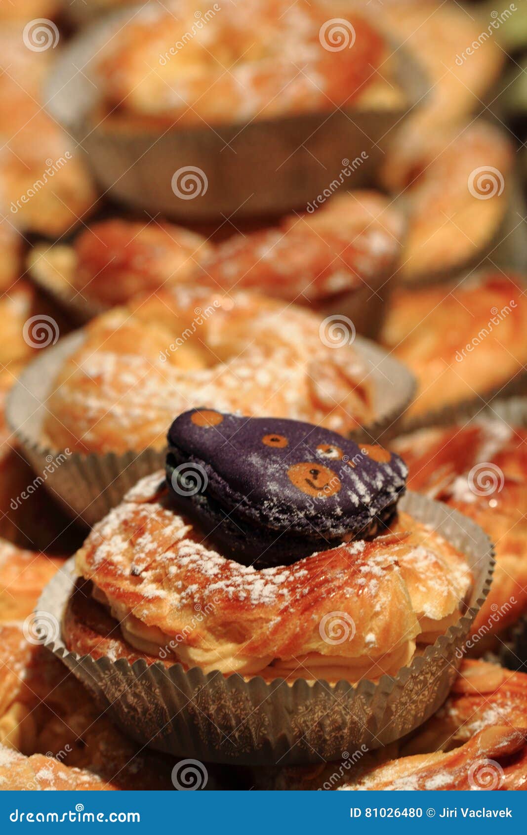 Cream puff desert stock photo. Image of healthy, puff - 81026480