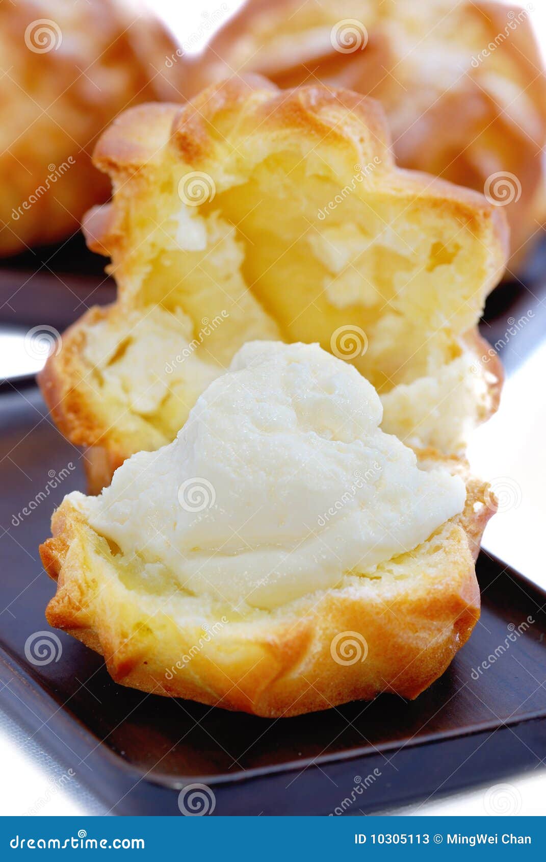 Cream Puff Series 03 stock image. Image of beef, food - 10305113