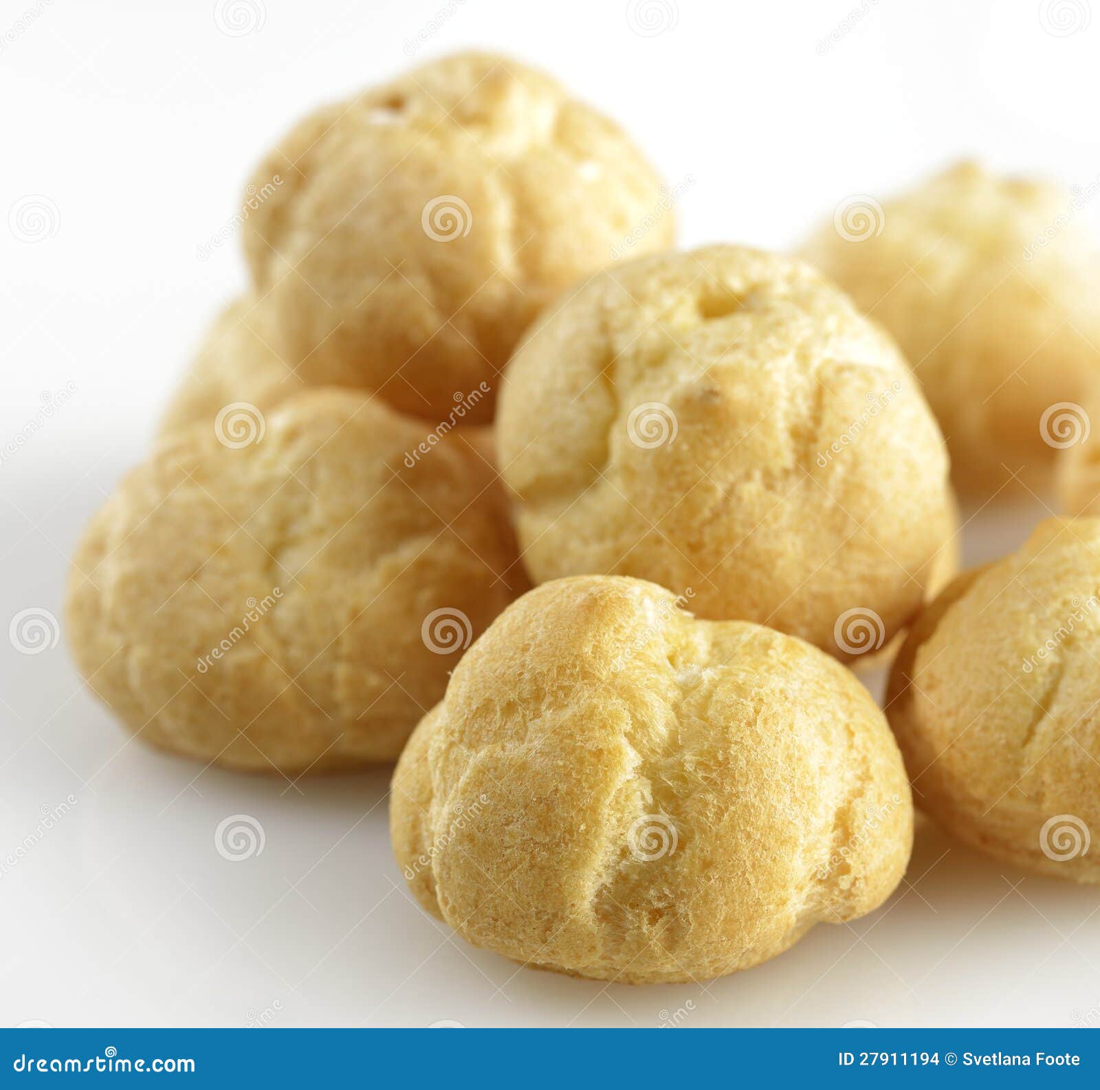 Cream Puffs stock photo. Image of food, cream, bakery - 27911194