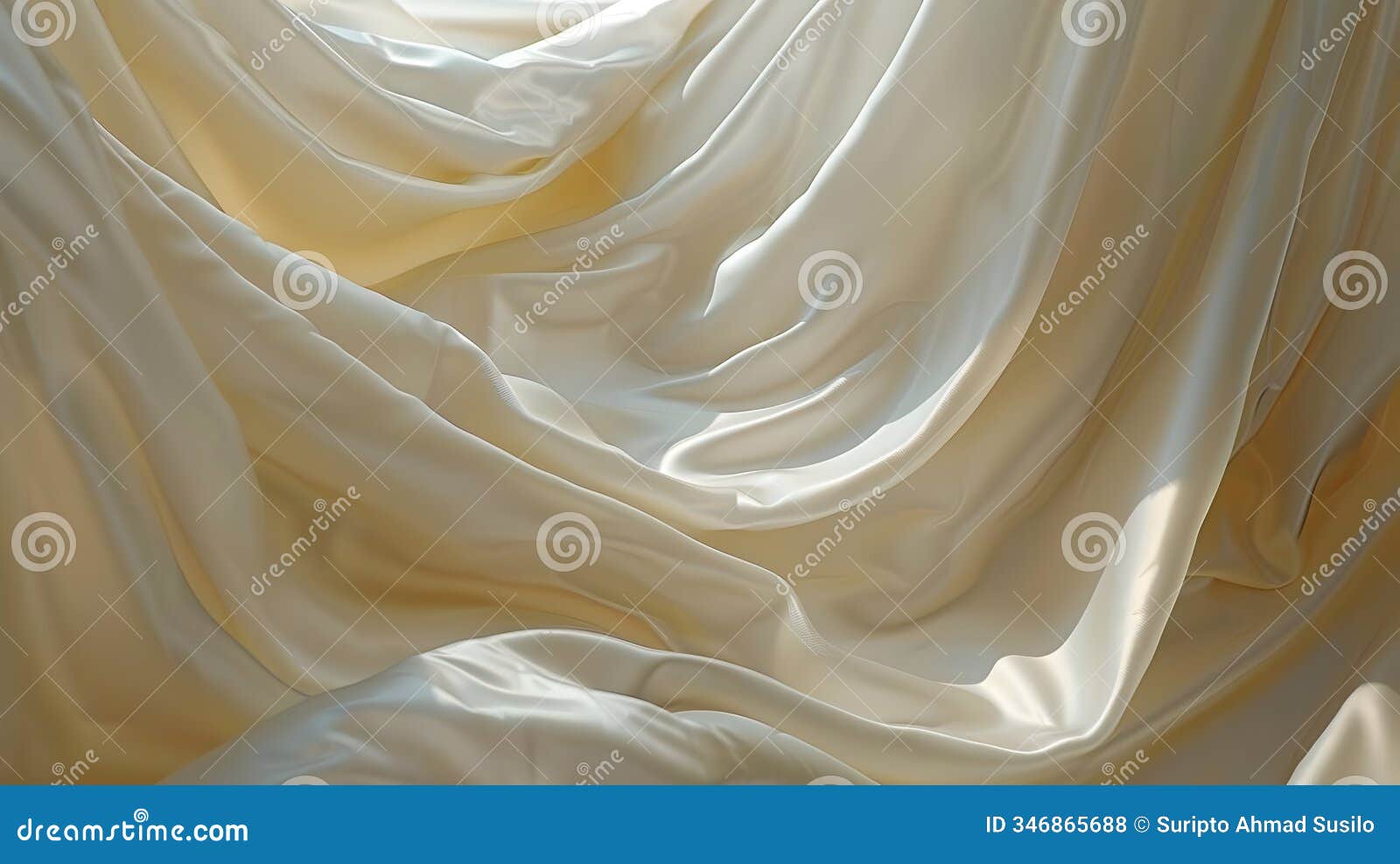 Cream Silk Fabric Drape Texture Royalty-Free Stock Photo ...