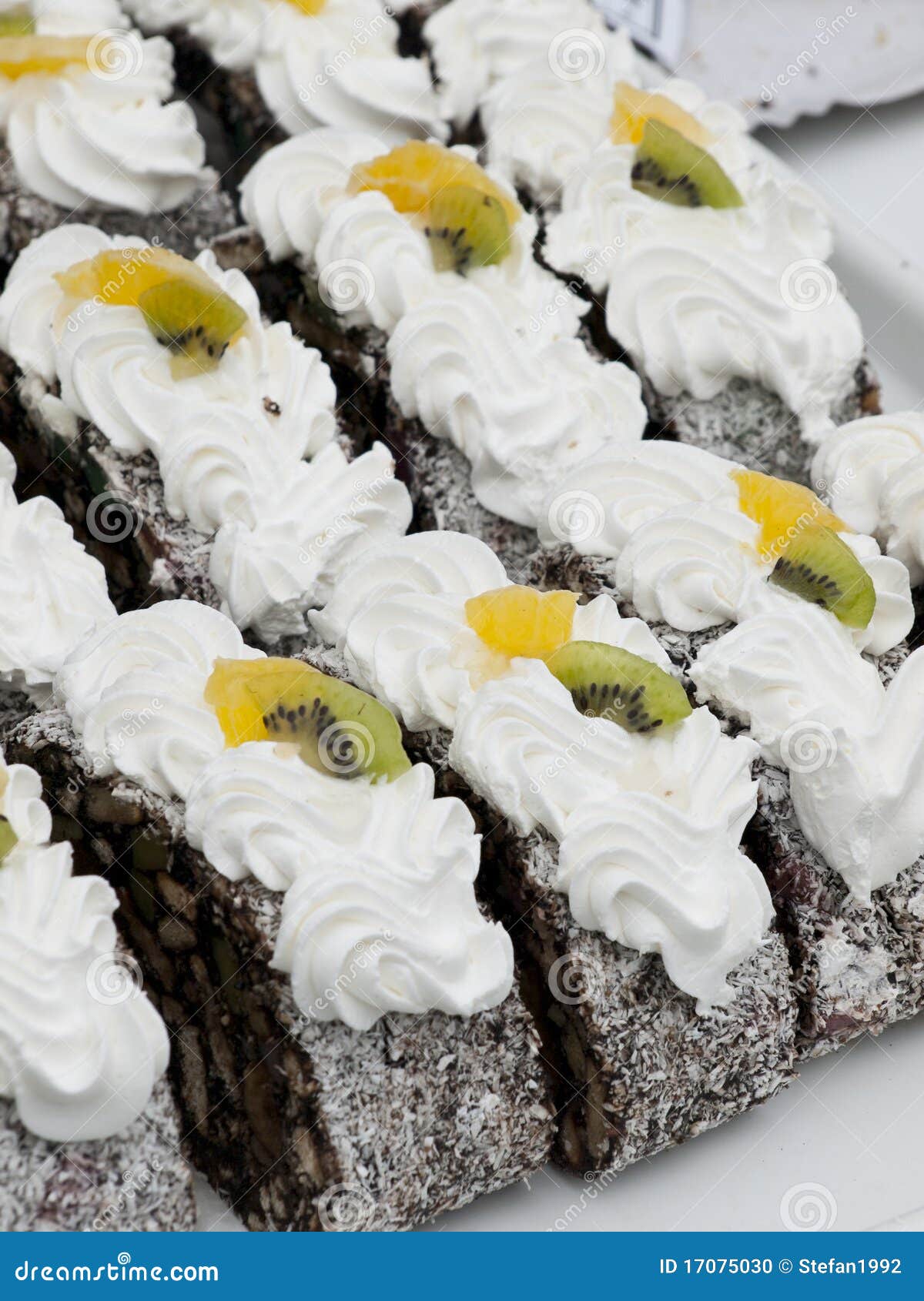 Cream sweets stock photo. Image of food, dessert, colors - 17075030