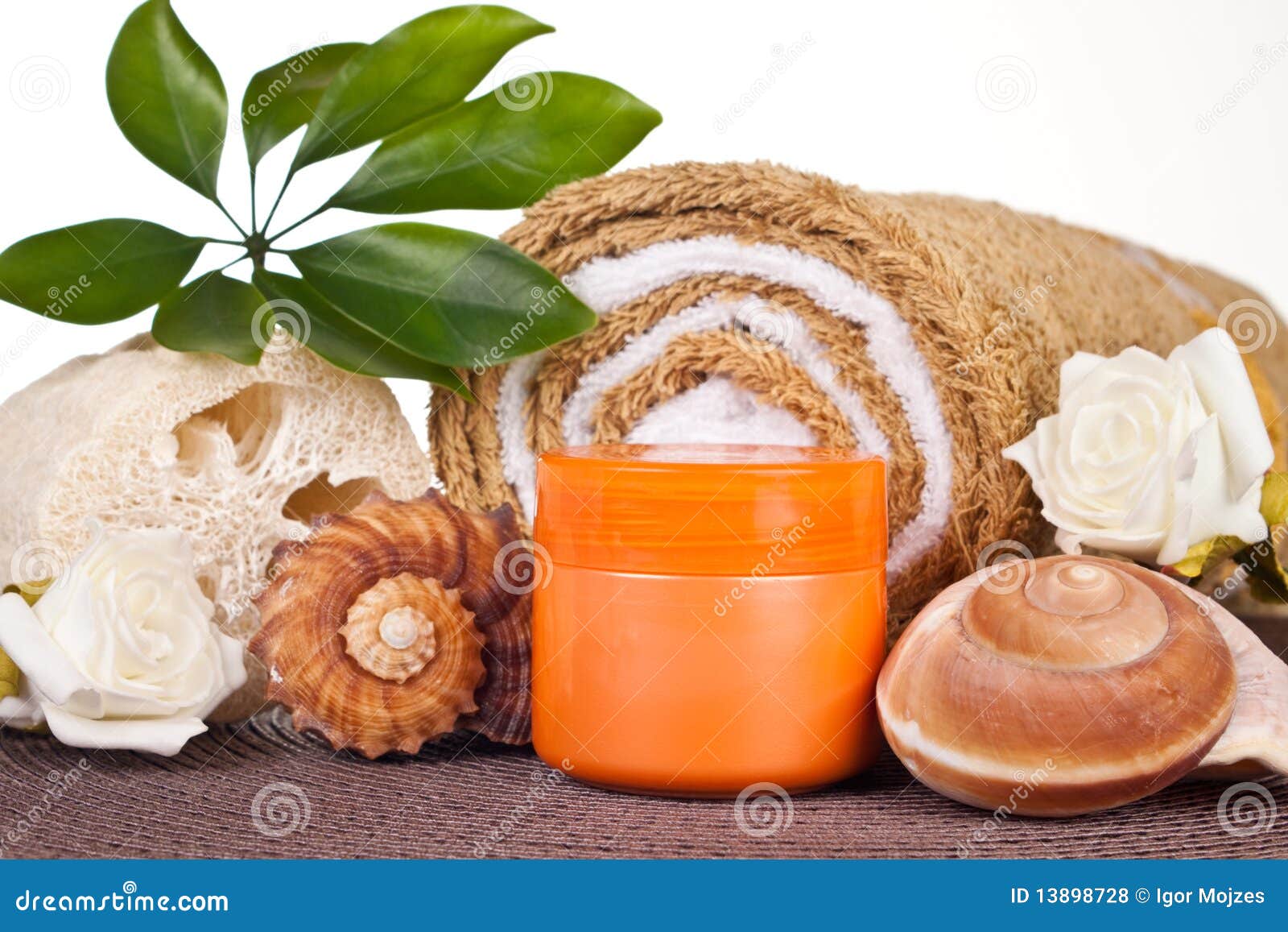 Cream Tube with Beautiful Decoration Stock Photo - Image of decorative ...