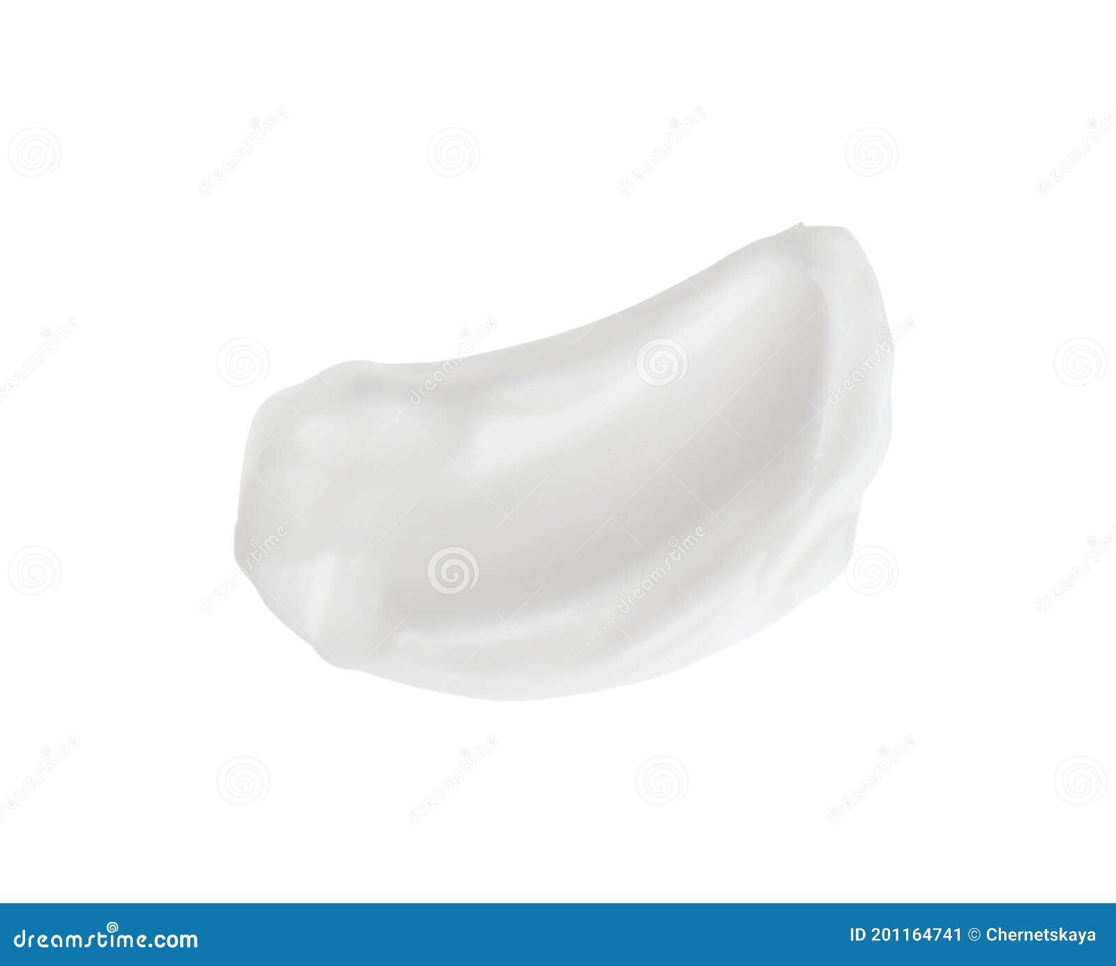 Cream Sample on White Background. Cosmetic Product Stock Image - Image ...