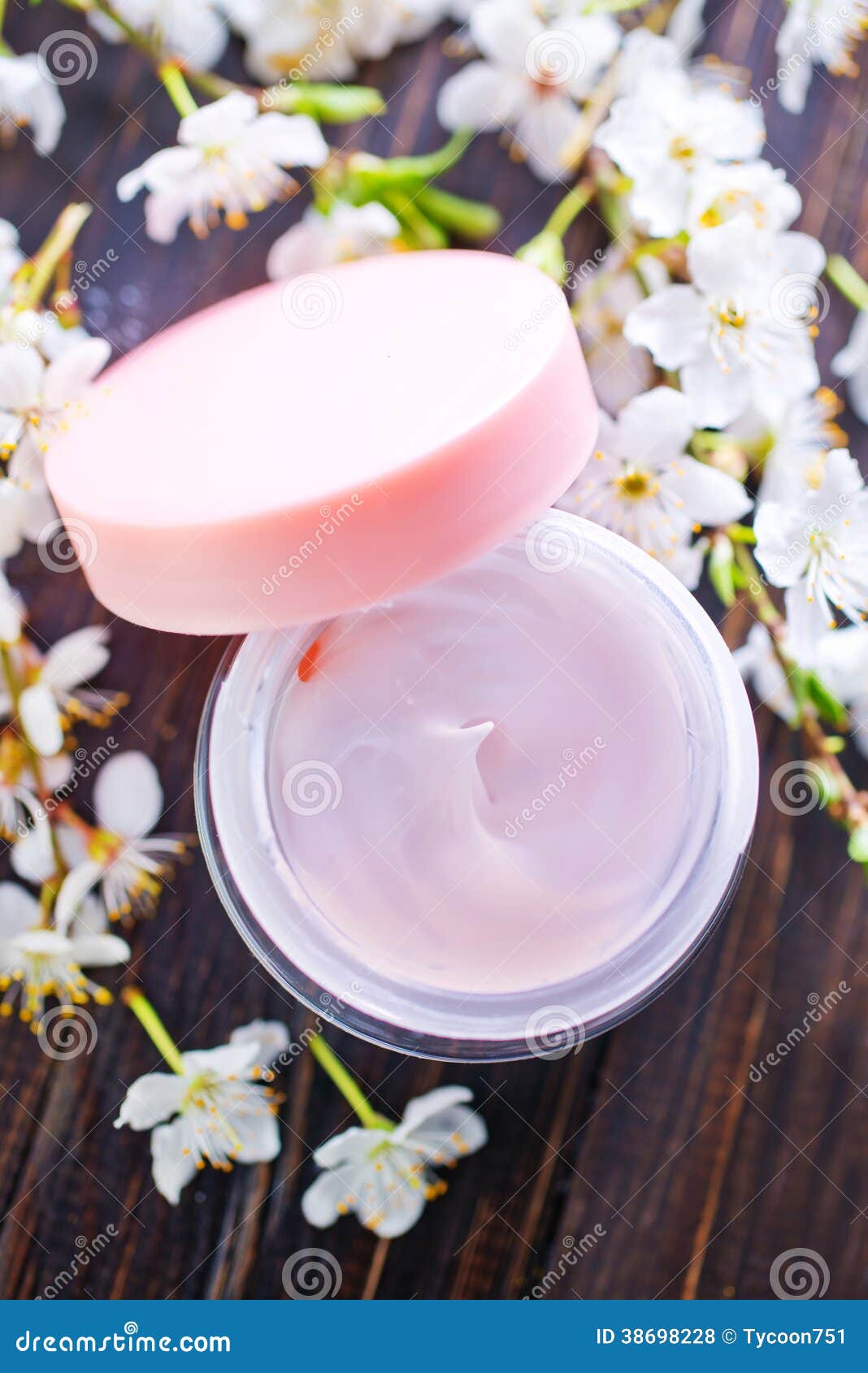 Creame stock photo. Image of moisturize, container, natural - 38698228