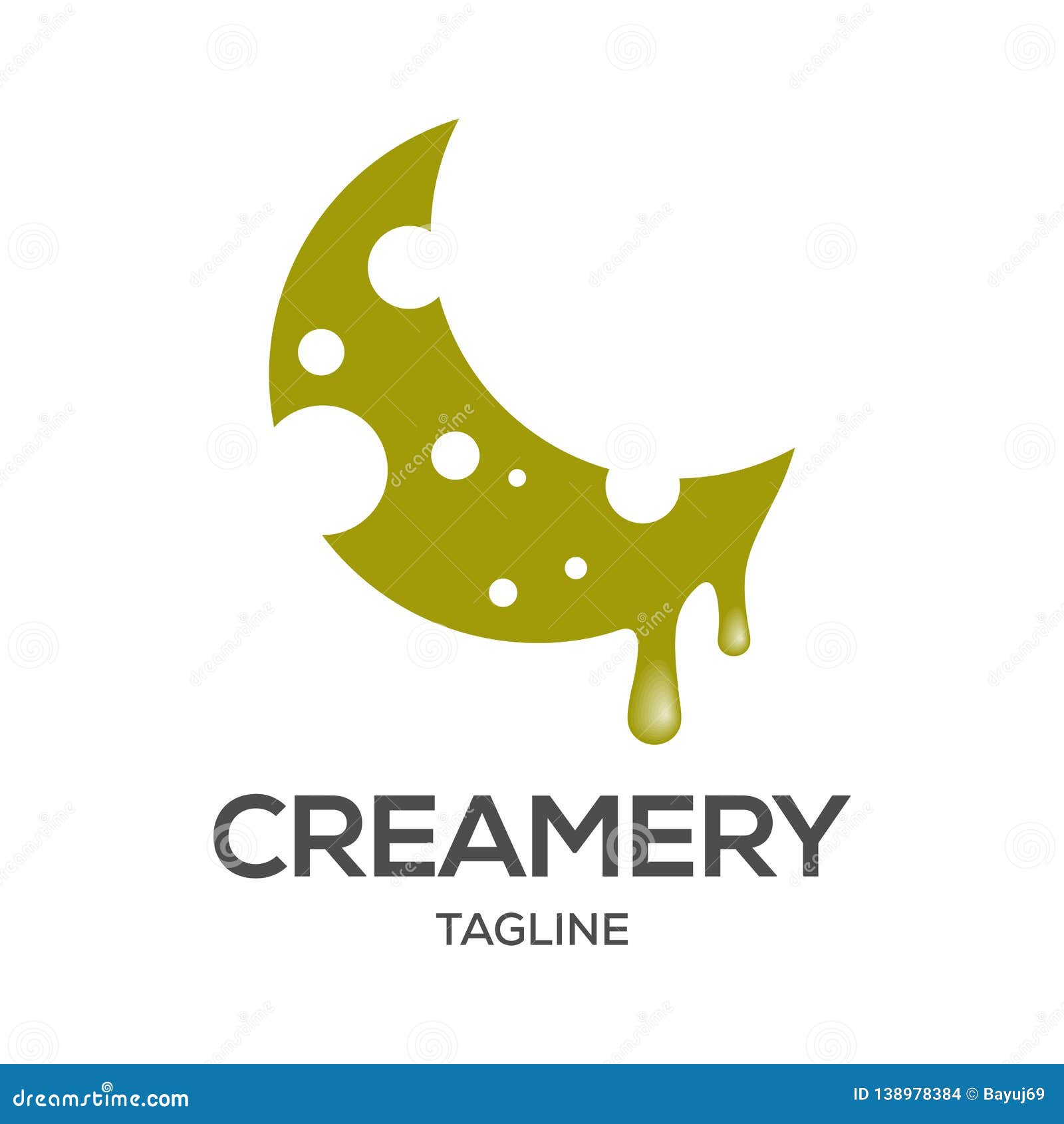 Creamery Vector Design Logo Design Template Stock Vector - Illustration ...