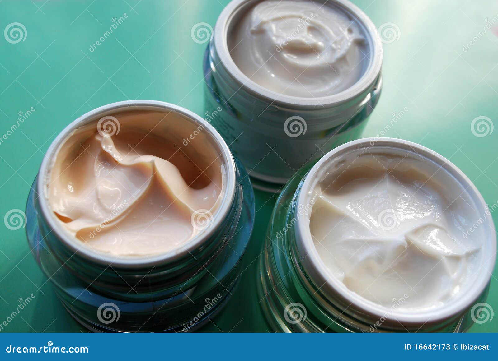 Creams stock image. Image of perfumery, products, cream - 16642173