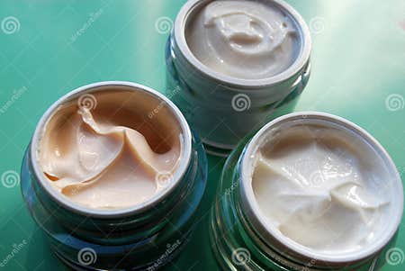 Creams stock image. Image of perfumery, products, cream - 16642173