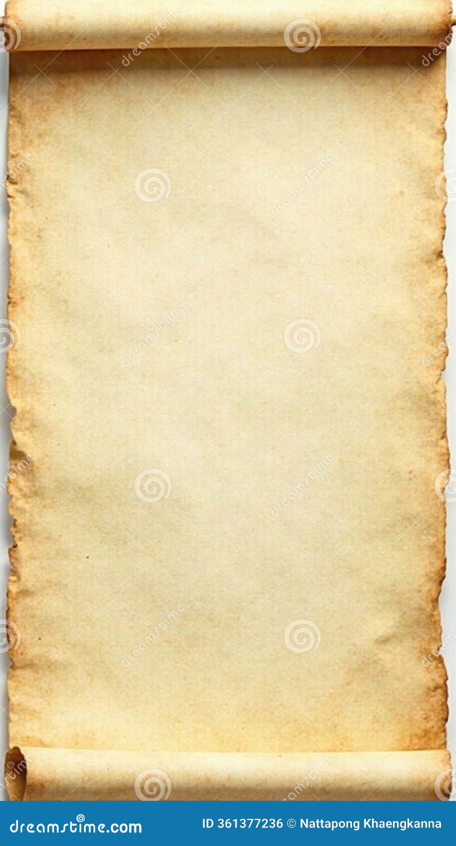 Creamy Aged Paper, Scattered Musical Notes, Faded Ink , Illustration ...