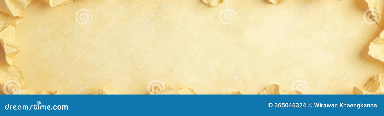 Creamy Aged Paper, Scattered Musical Notes, Faded Ink , Illustration ...