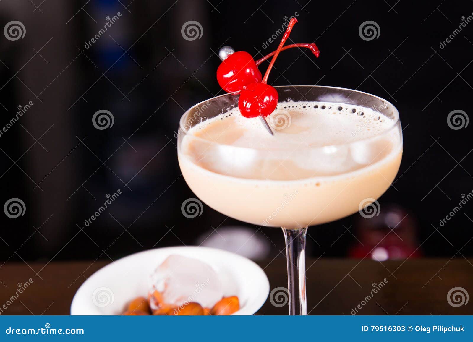 Creamy alcoholic cocktail stock image. Image of fresh - 79516303