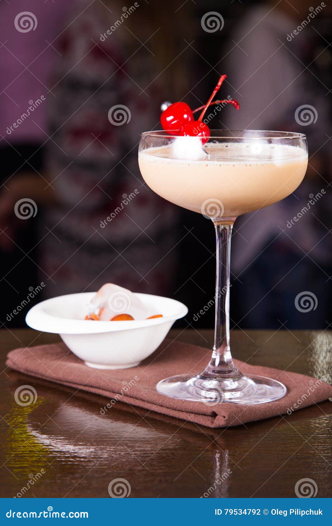 Creamy alcoholic cocktail stock photo. Image of food - 79534792