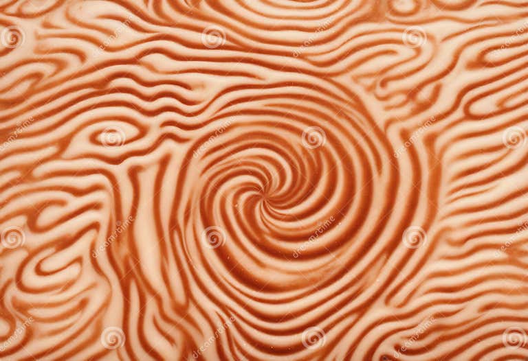 Creamy Chocolate Swirl Pattern Background Stock Illustration ...