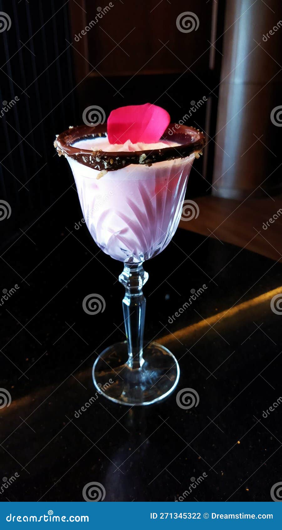 Creamy Cocktail Drink Alcohol Stock Photo - Image of drink, food: 271345322