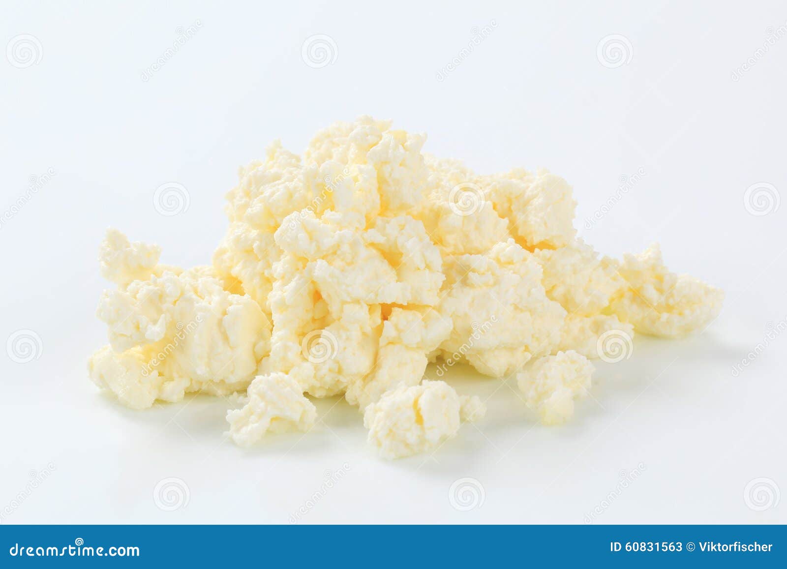 Creamy curd cheese stock image. Image of curd, natural - 60831563