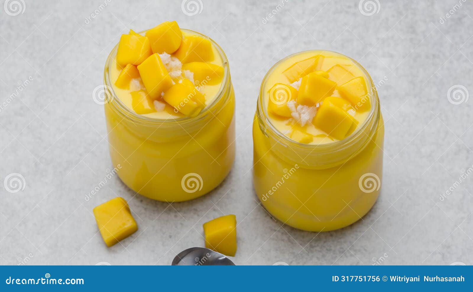 Creamy Mango Sago Dessert Is A Sweet Dessert From Hong Kong