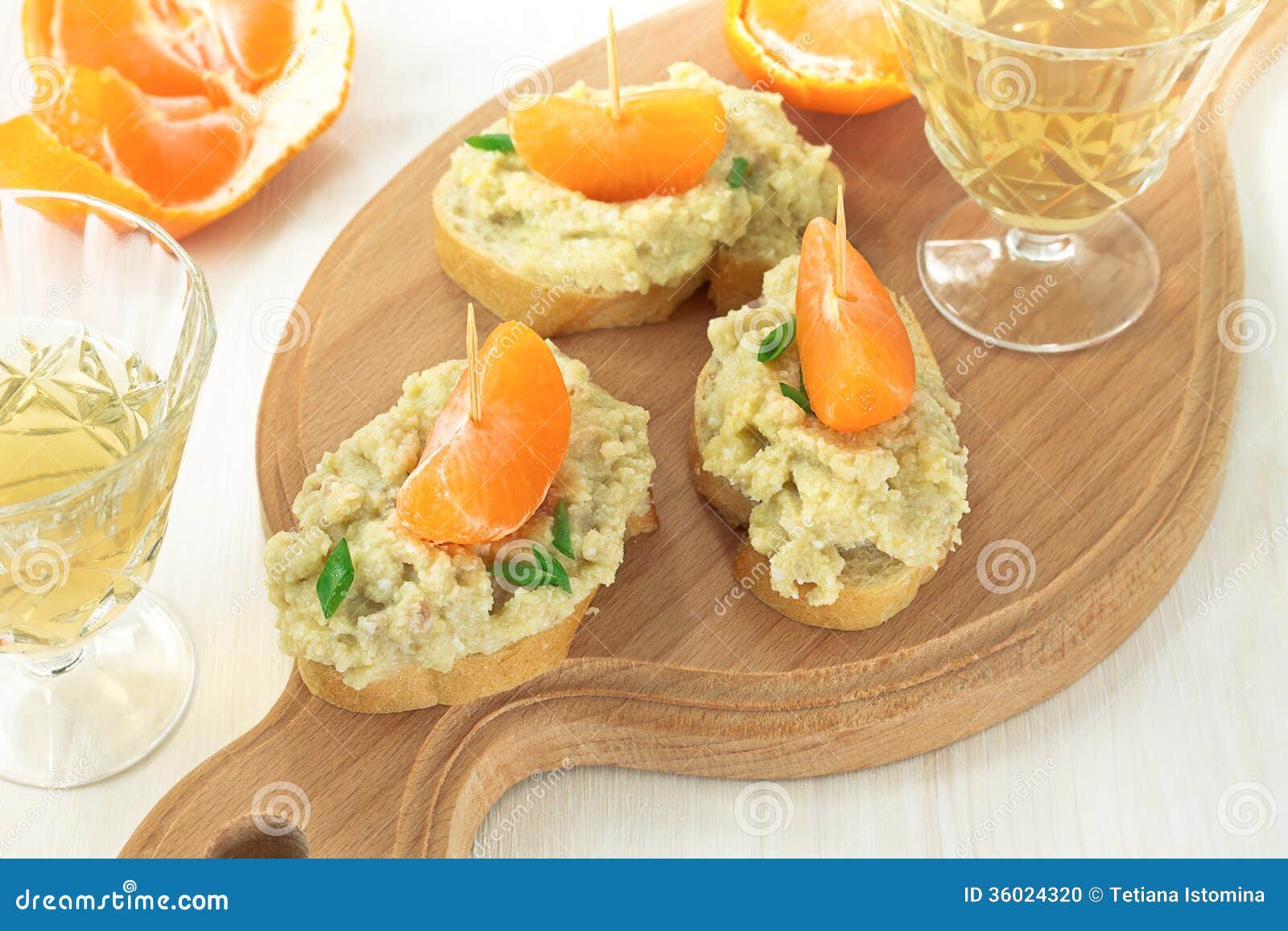 Creamy Pate Served with French Bread Stock Photo - Image of ground ...