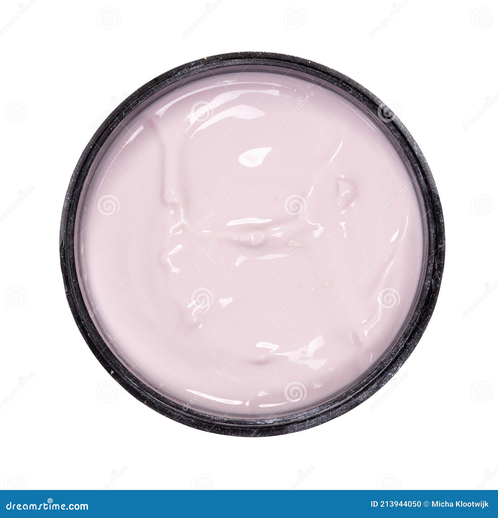 Creamy Pink Lotion Isolated Stock Photo - Image of salt, texture: 213944050