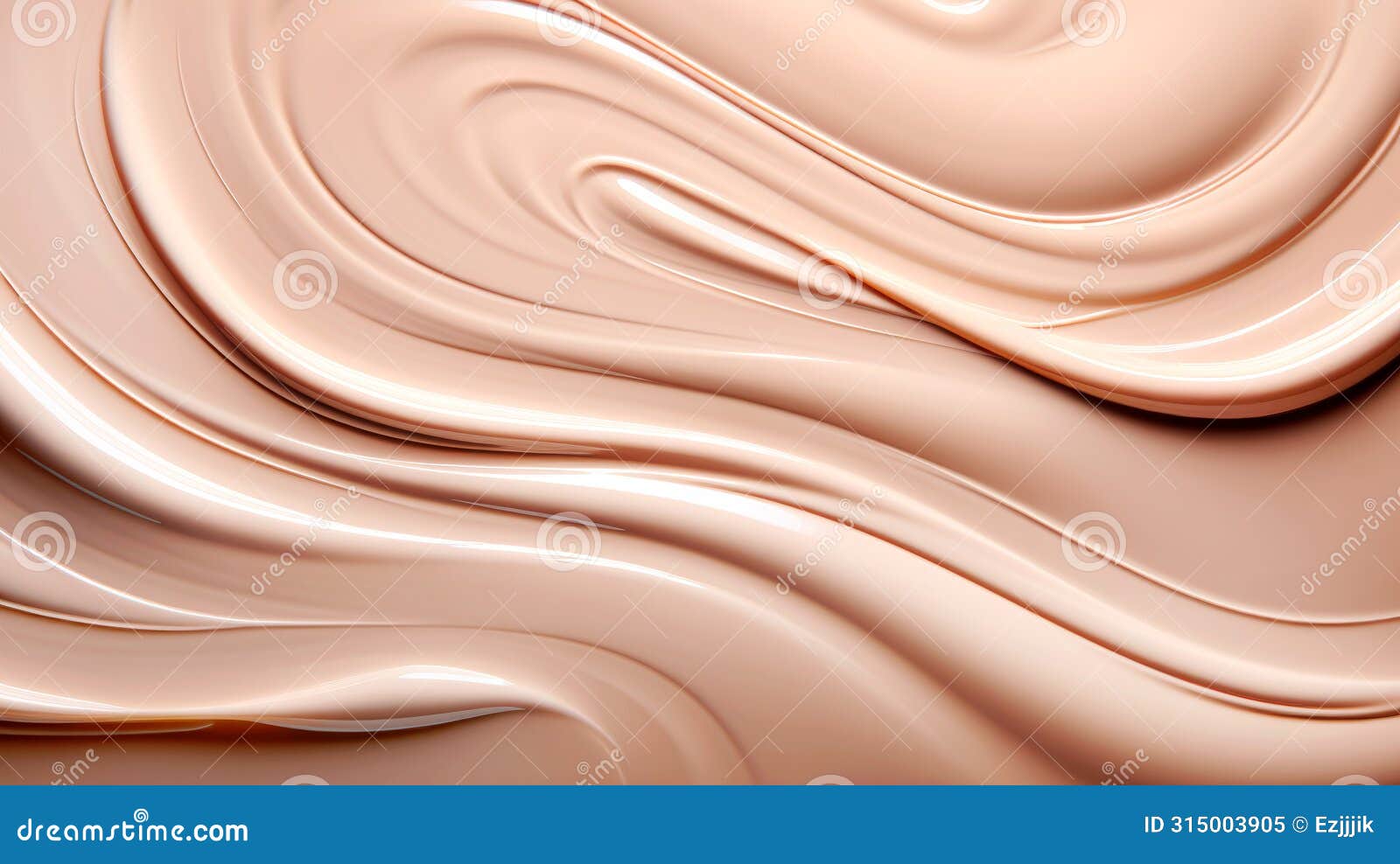 Creamy Texture Texture with Waves. Abstract Background Stock Image ...