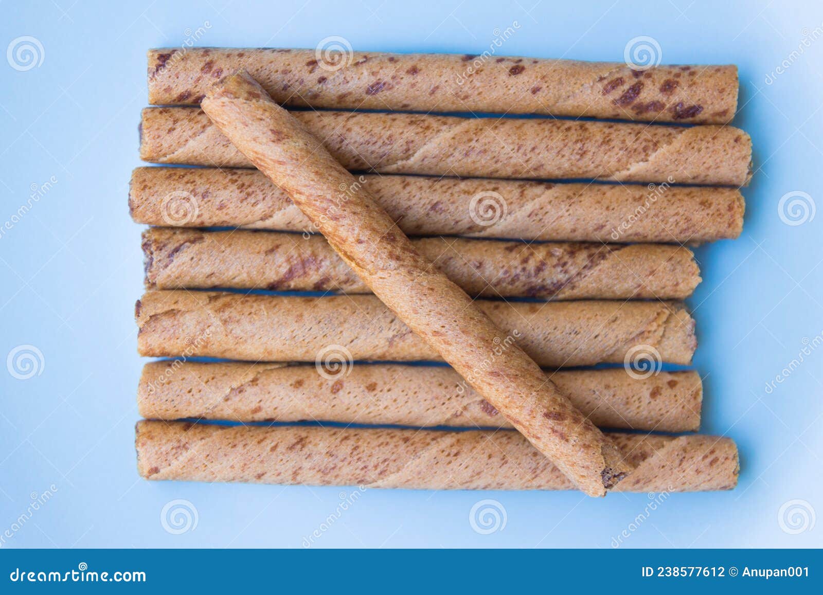 Creamy Wafer Biscuit Texture. Neapolitan Wafers Are A Wafer And ...