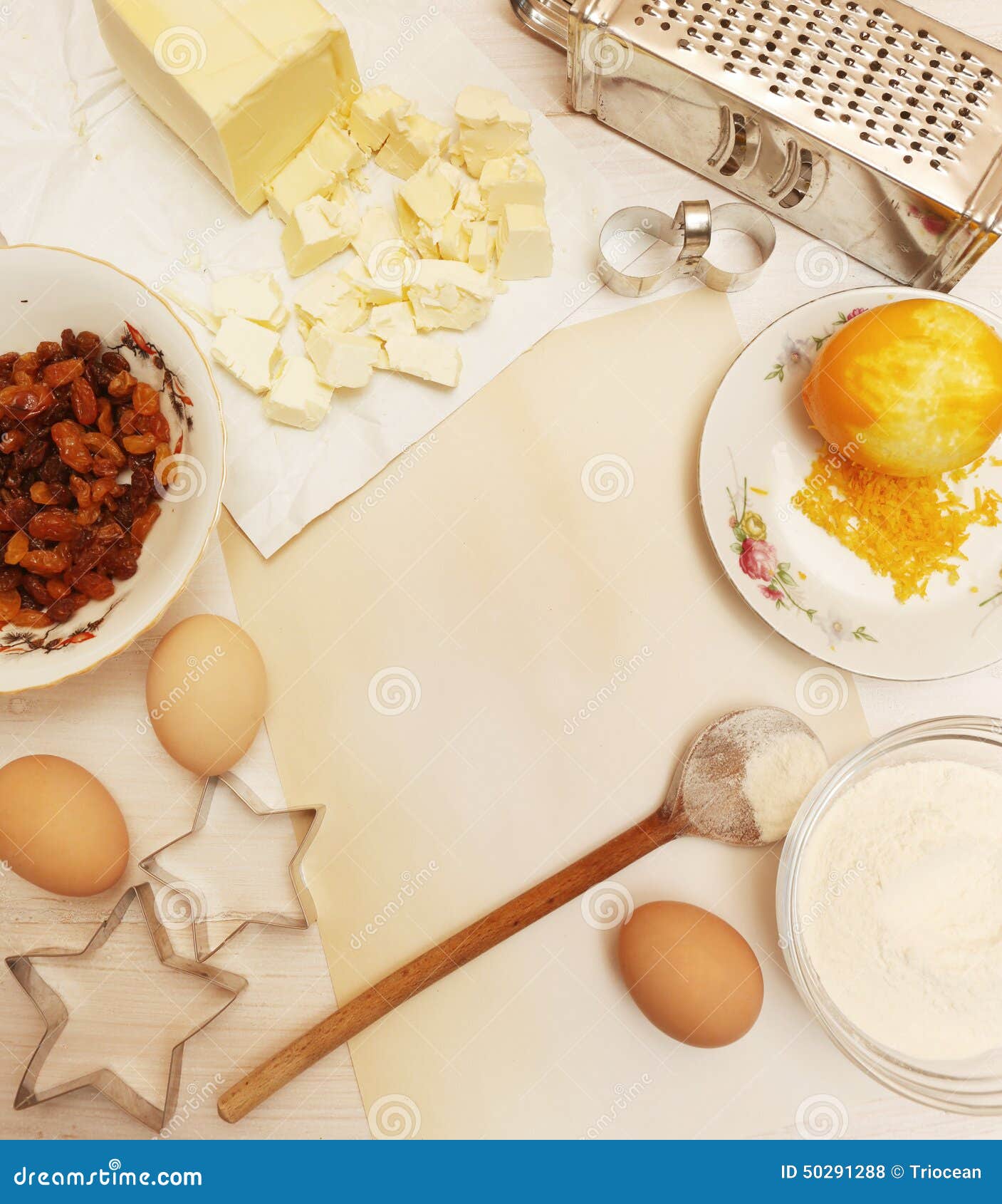 Crear una receta foto de archivo. Imagen de alimento - 50291288