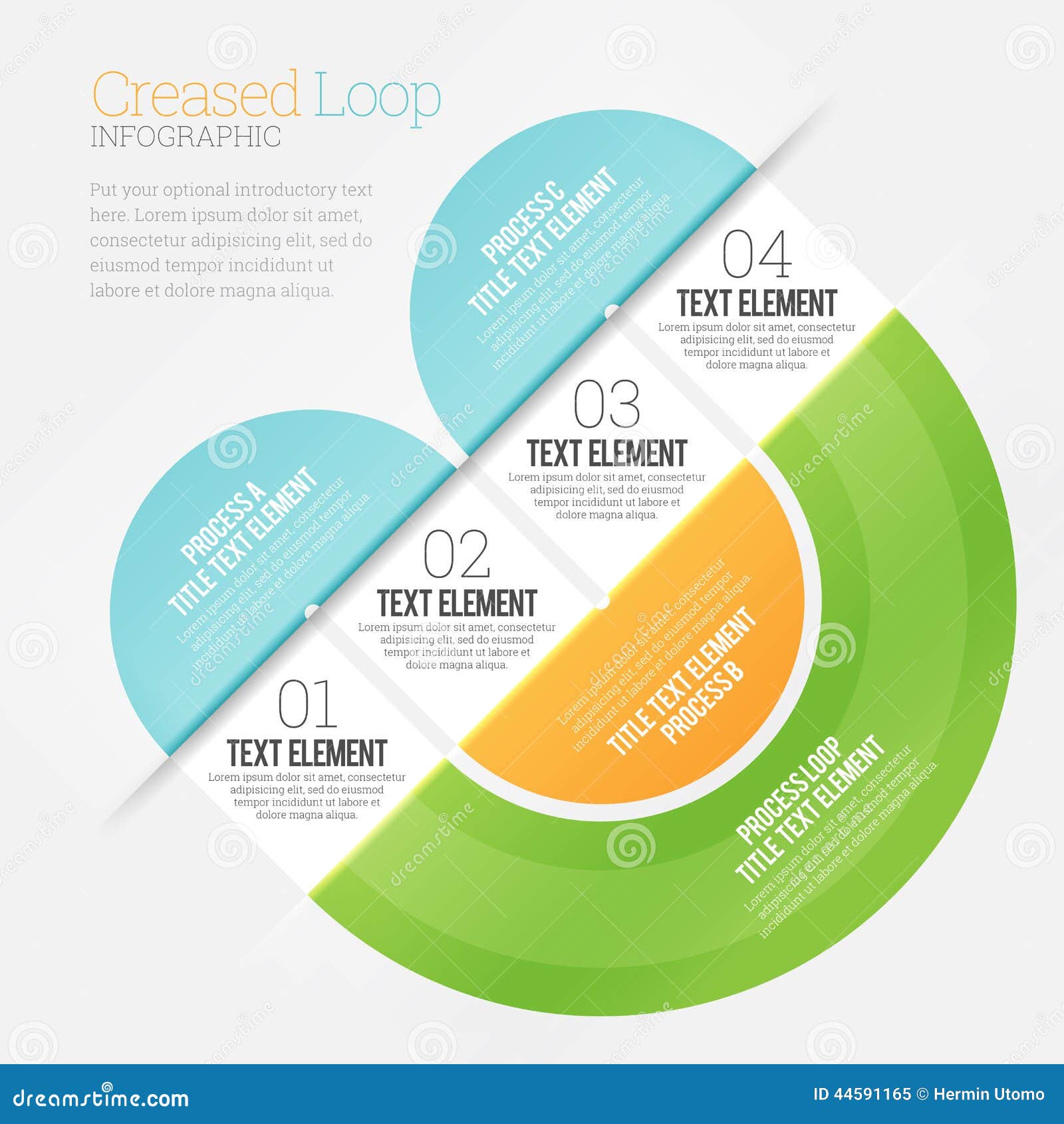 Crease Progress Infographic Vector Illustration | CartoonDealer.com ...