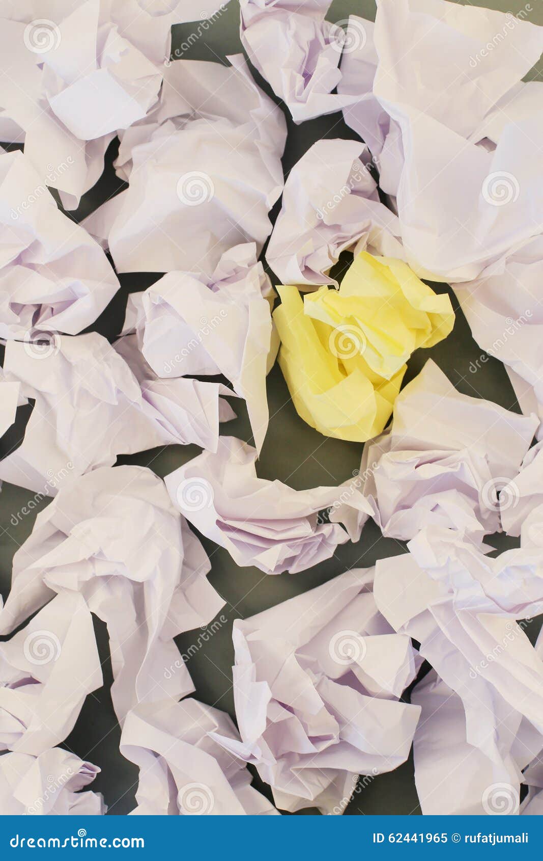 Creased paper stock image. Image of crumpled, crumple - 62441965