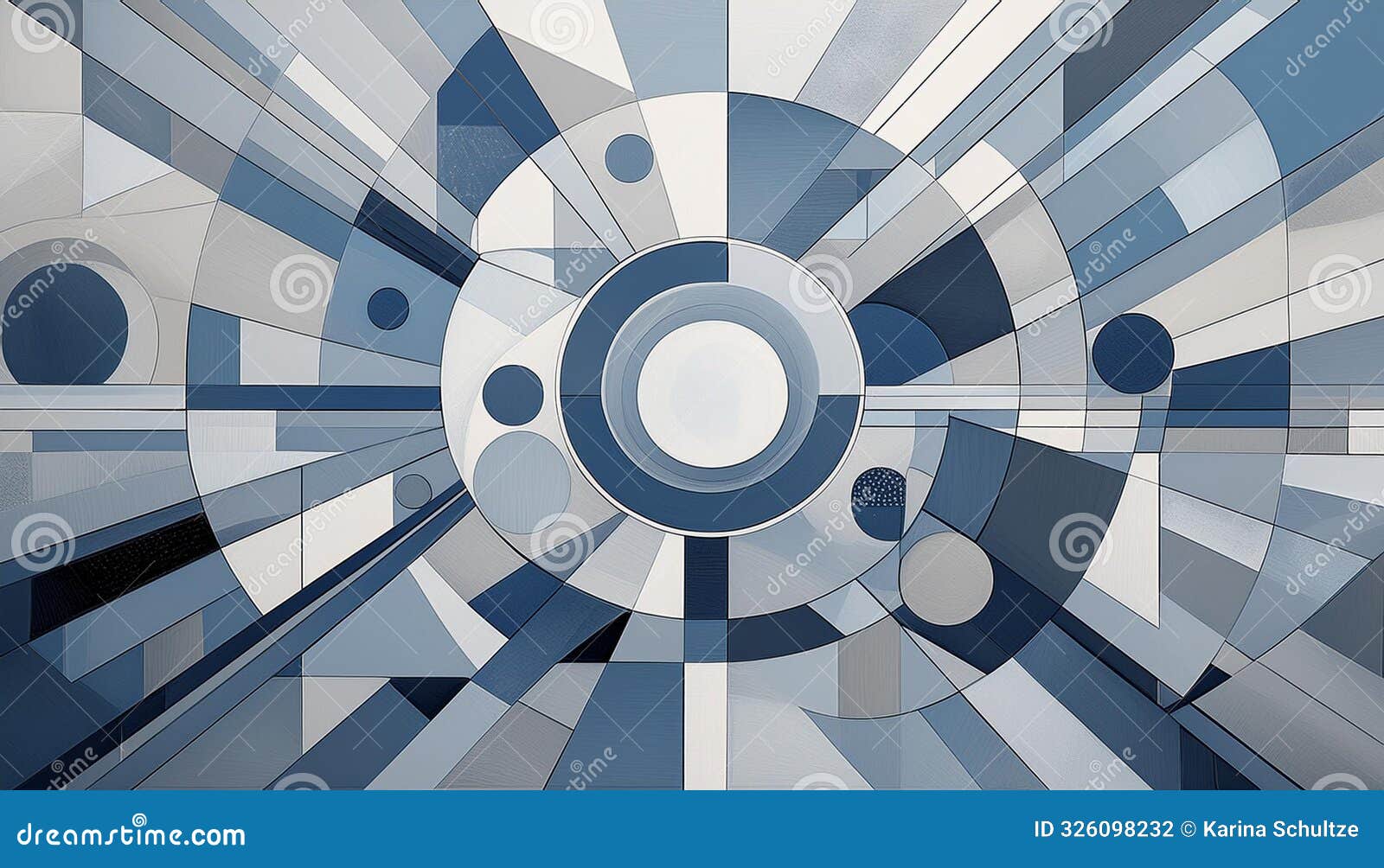 Create an Abstract Piece of Art Based on Clean, Geometric Shapes. Use ...