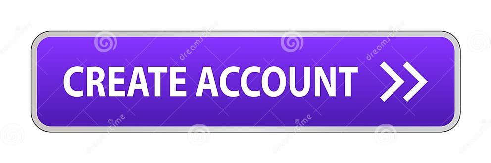 Create account button stock vector. Illustration of create - 189897570