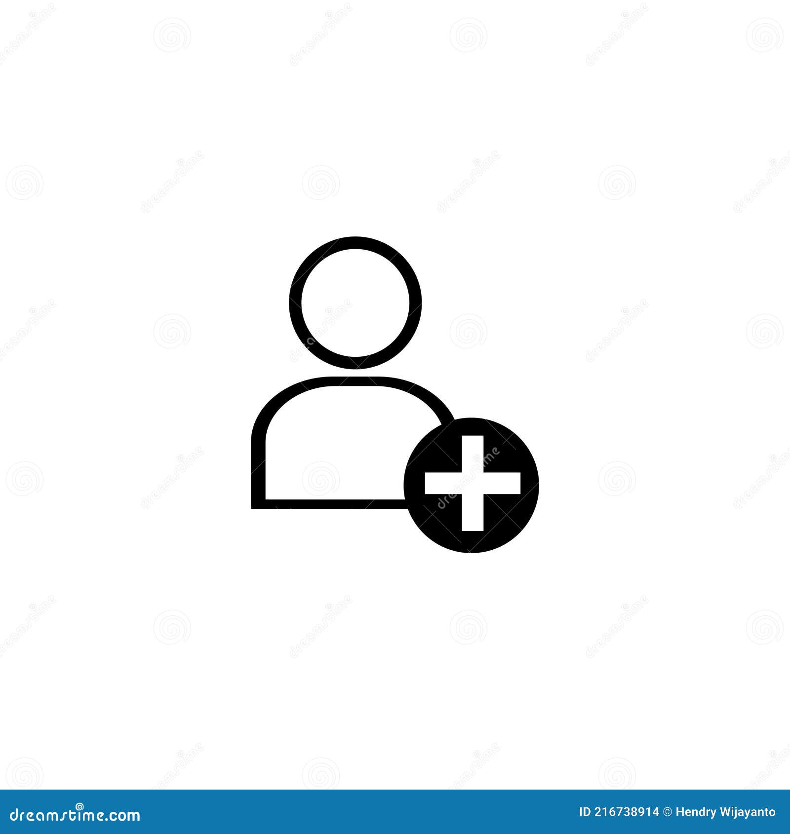 Create Account Icon and Simple Flat Symbol for Website,mobile,logo,app ...