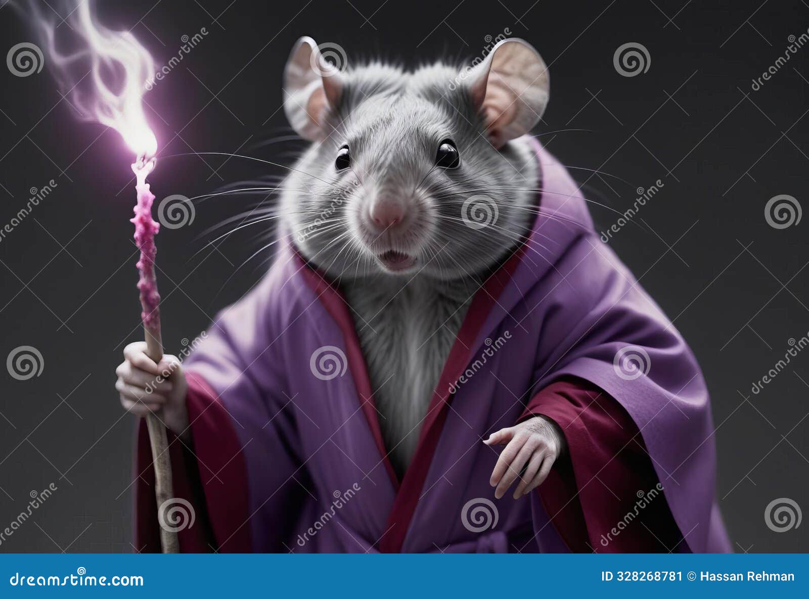 Create A Communist Mouse In A Red Robe Stock Photo | CartoonDealer.com ...