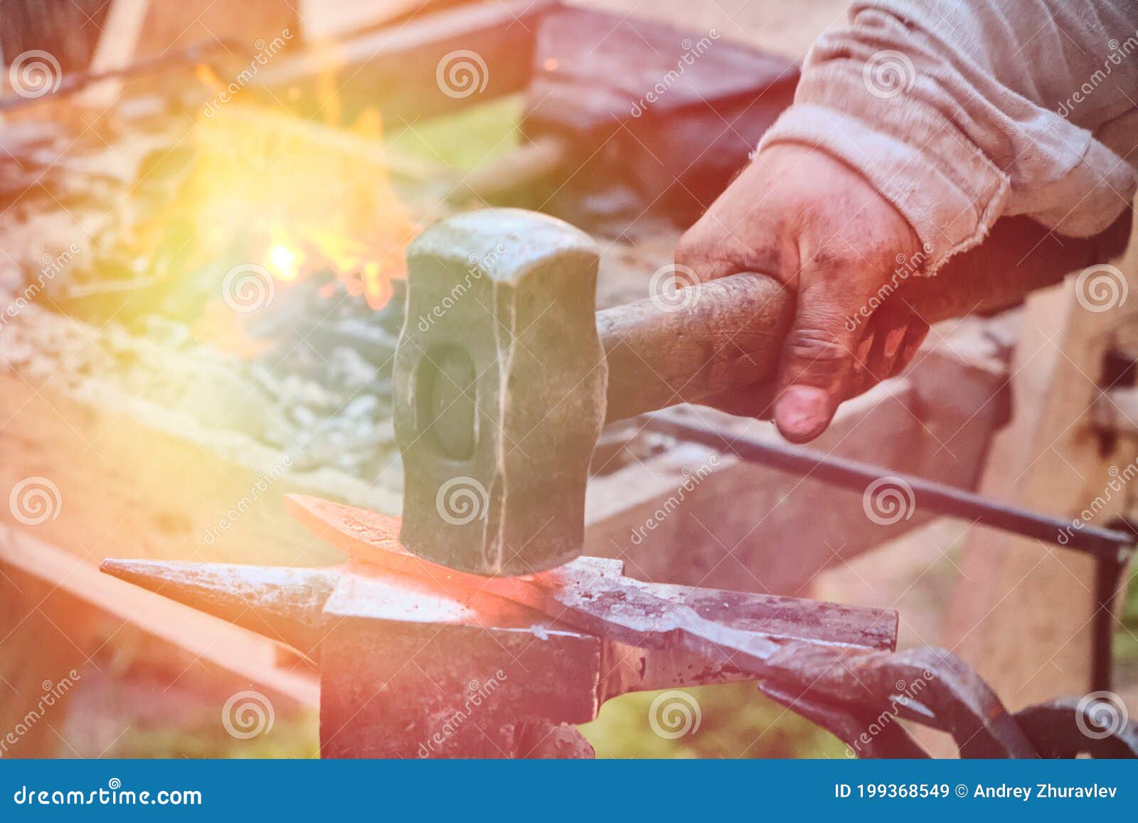 Create Craft Weapons in Vintage Style. an Ancient Method of Forging a ...