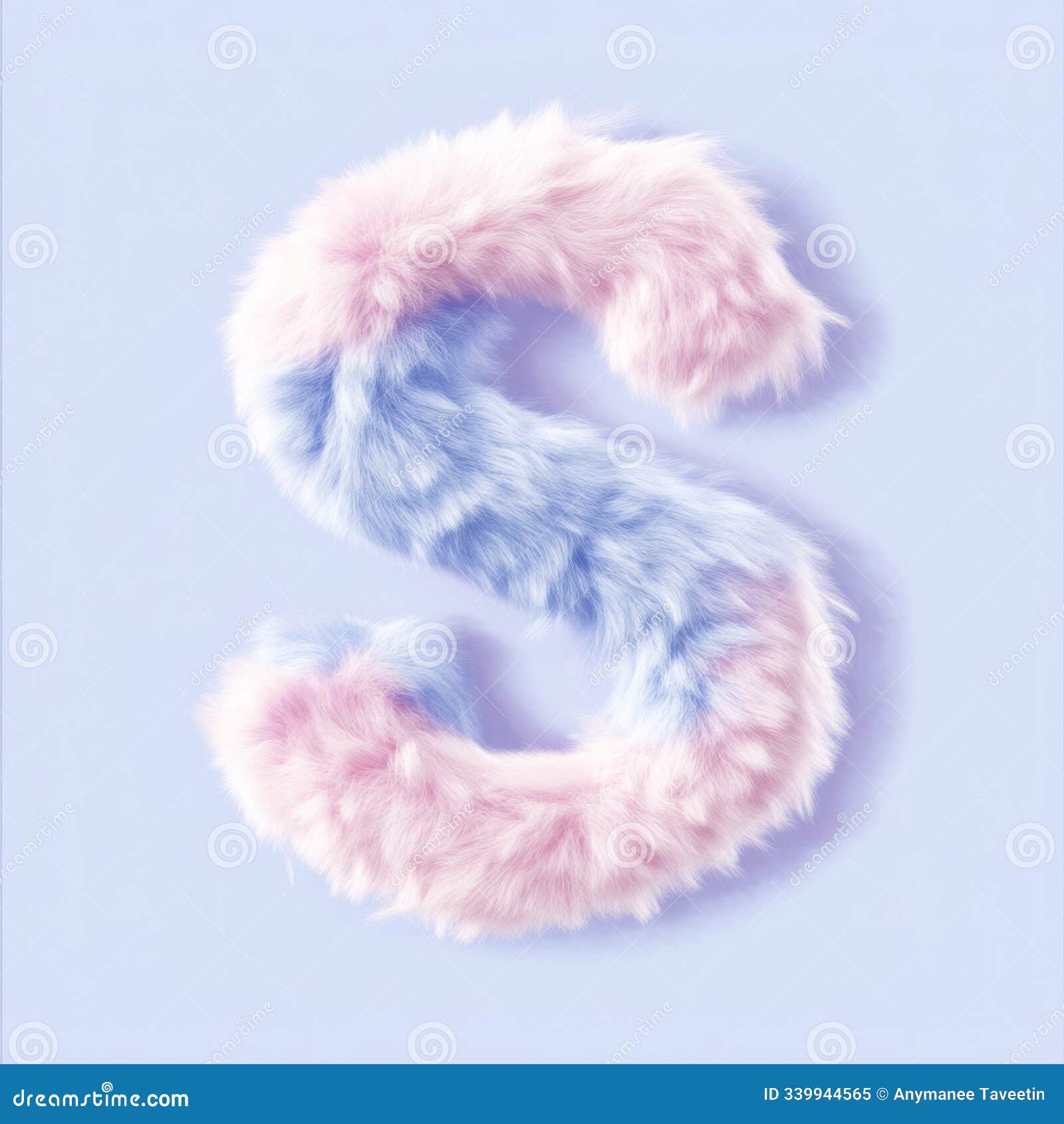 Create a Cute and Dimensional Letter "S" Stock Illustration ...