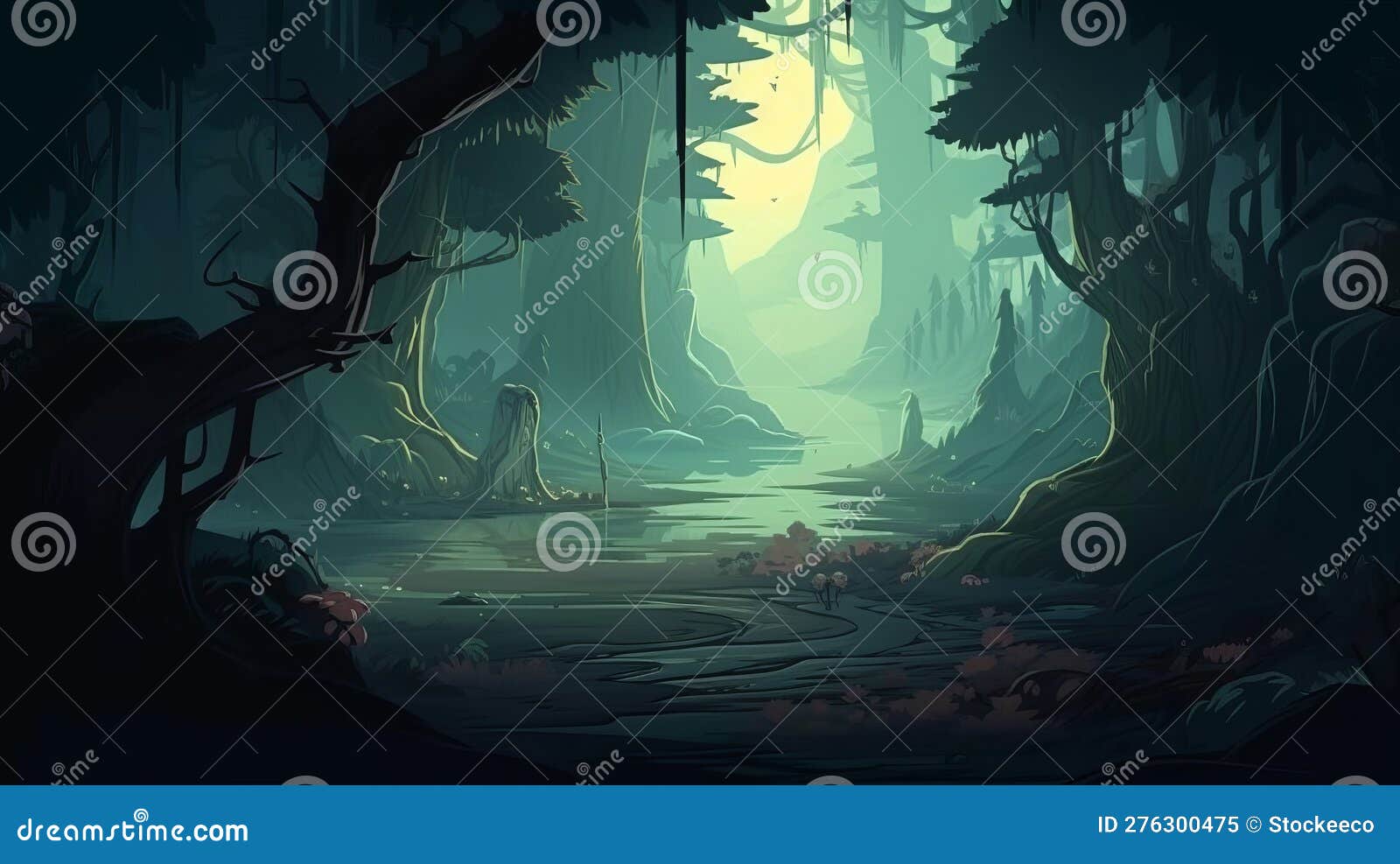 Create 2d Animation Background Inspired by Nick Bear Stock Illustration ...