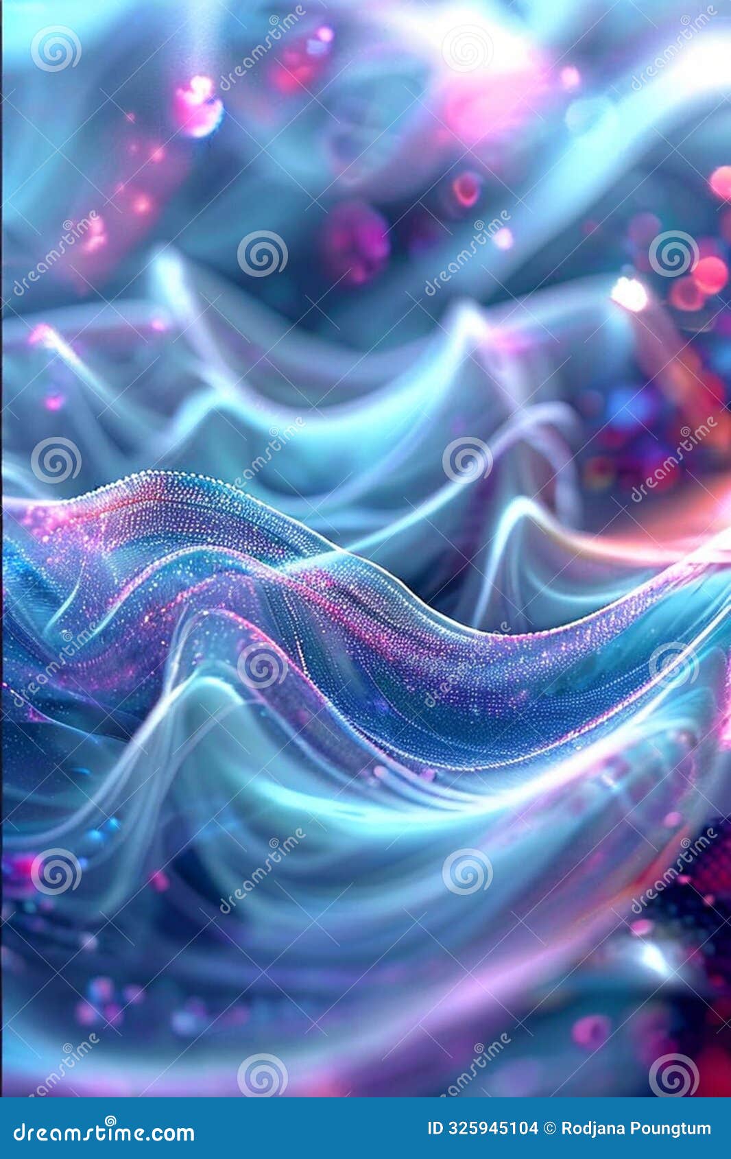 Create 3D Renderings of Abstract Background with Bokeh Designs Stock ...