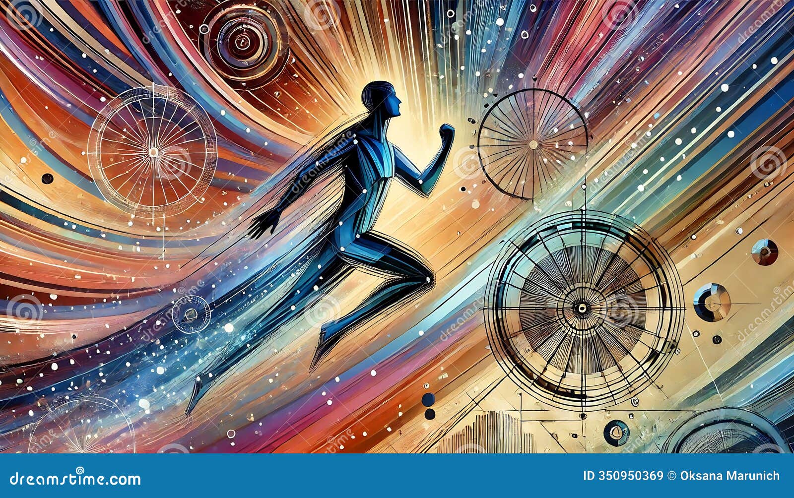 Create a Depiction of Human Ambition As Bold, Forward-moving Visuals ...