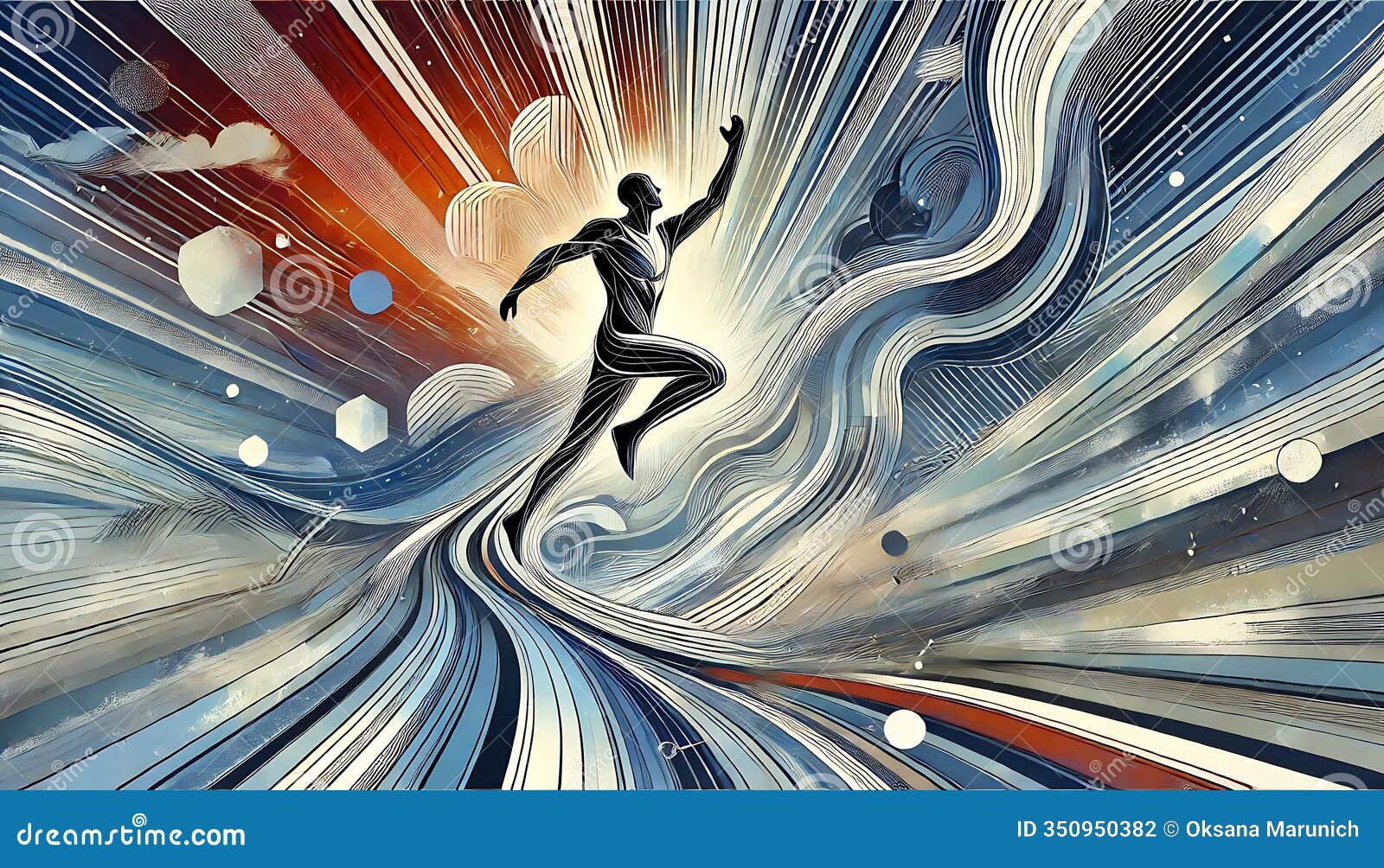 Create a Depiction of Human Ambition As Bold, Forward-moving Visuals ...