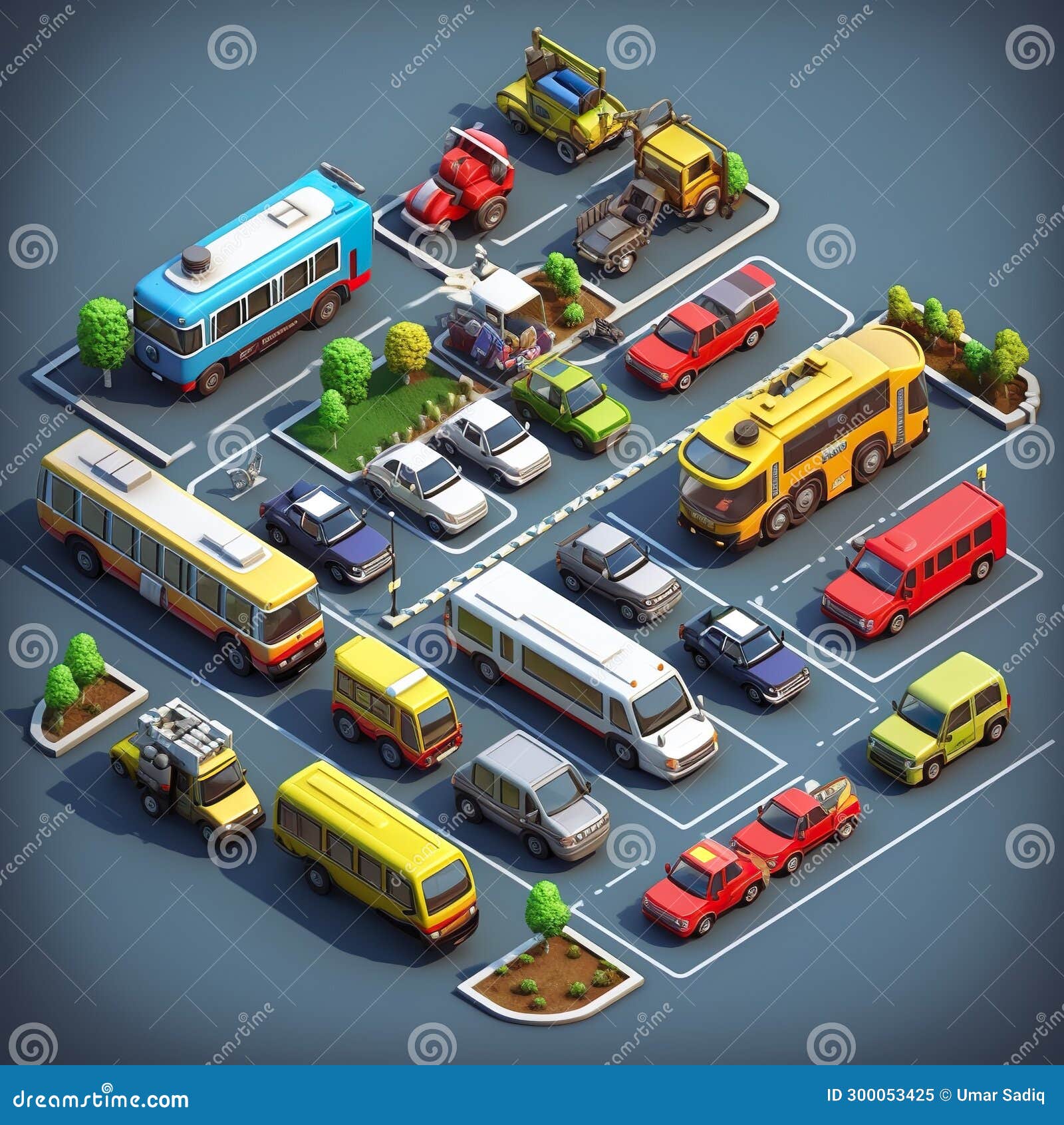 Vehicles Build an Array of 3D Isometric Vehicles Including Sleek Cars ...