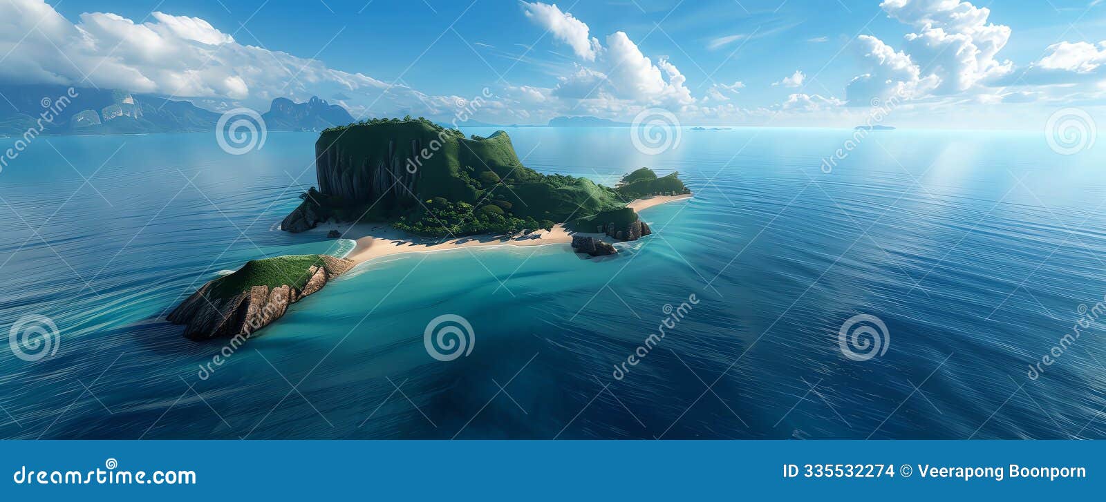 Dynamic Aerial View Of A Modern Cityscape Illuminated By Red And Blue ...