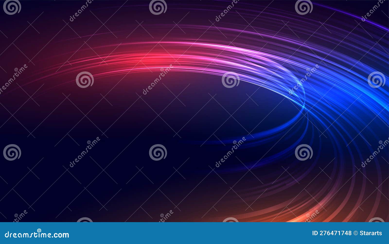 Create Dynamic Light Trail Banner with Streak Effects Stock Vector ...