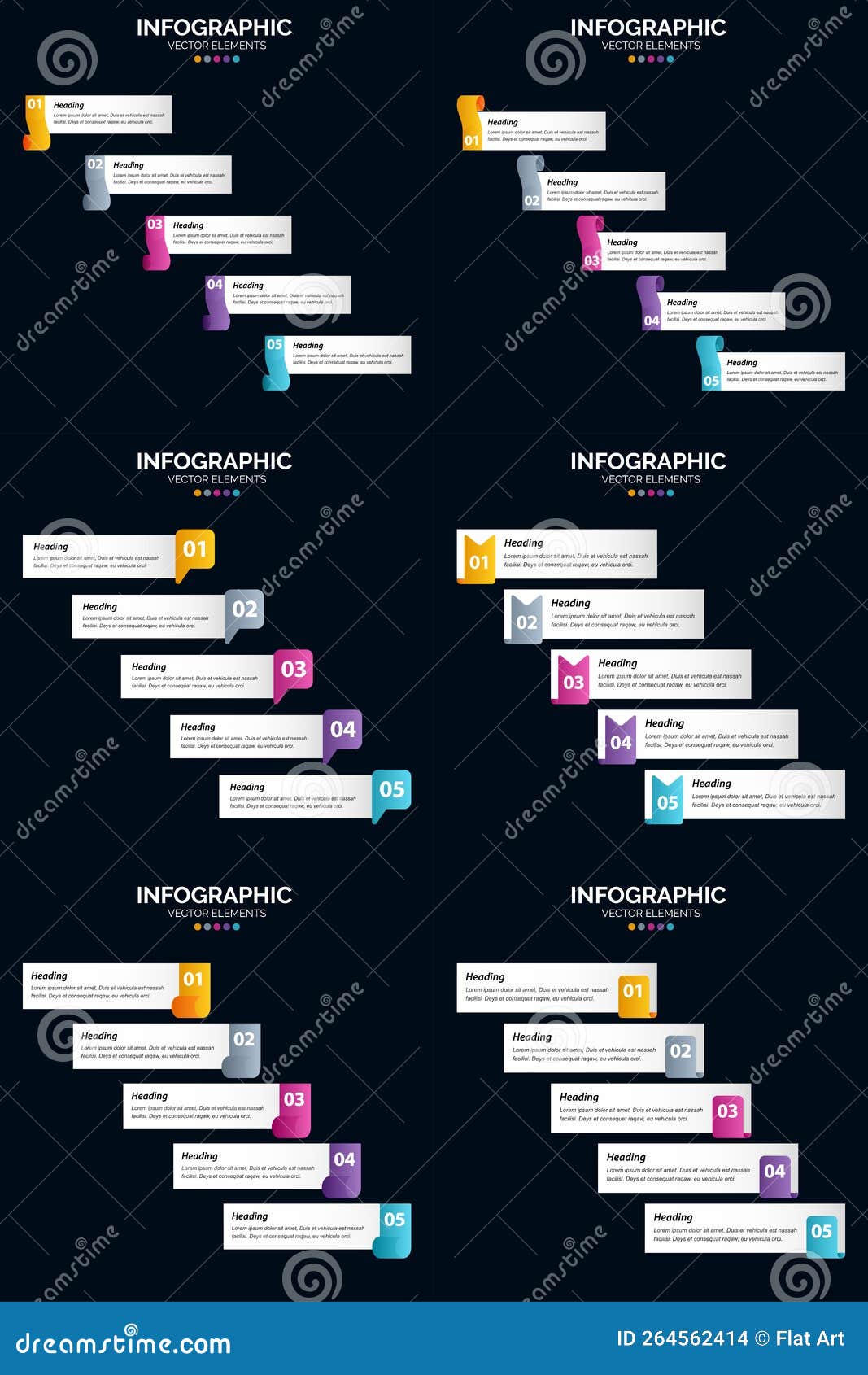 Create Engaging Presentations with Our Vector Infographics Stock Vector ...