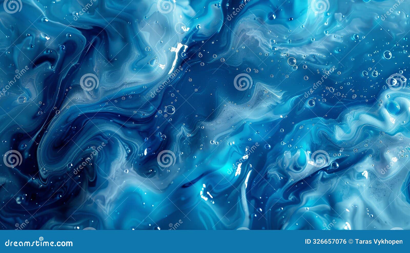 Create Fluid Abstract Backgrounds Using Blue Abstract Liquid Art Stock ...