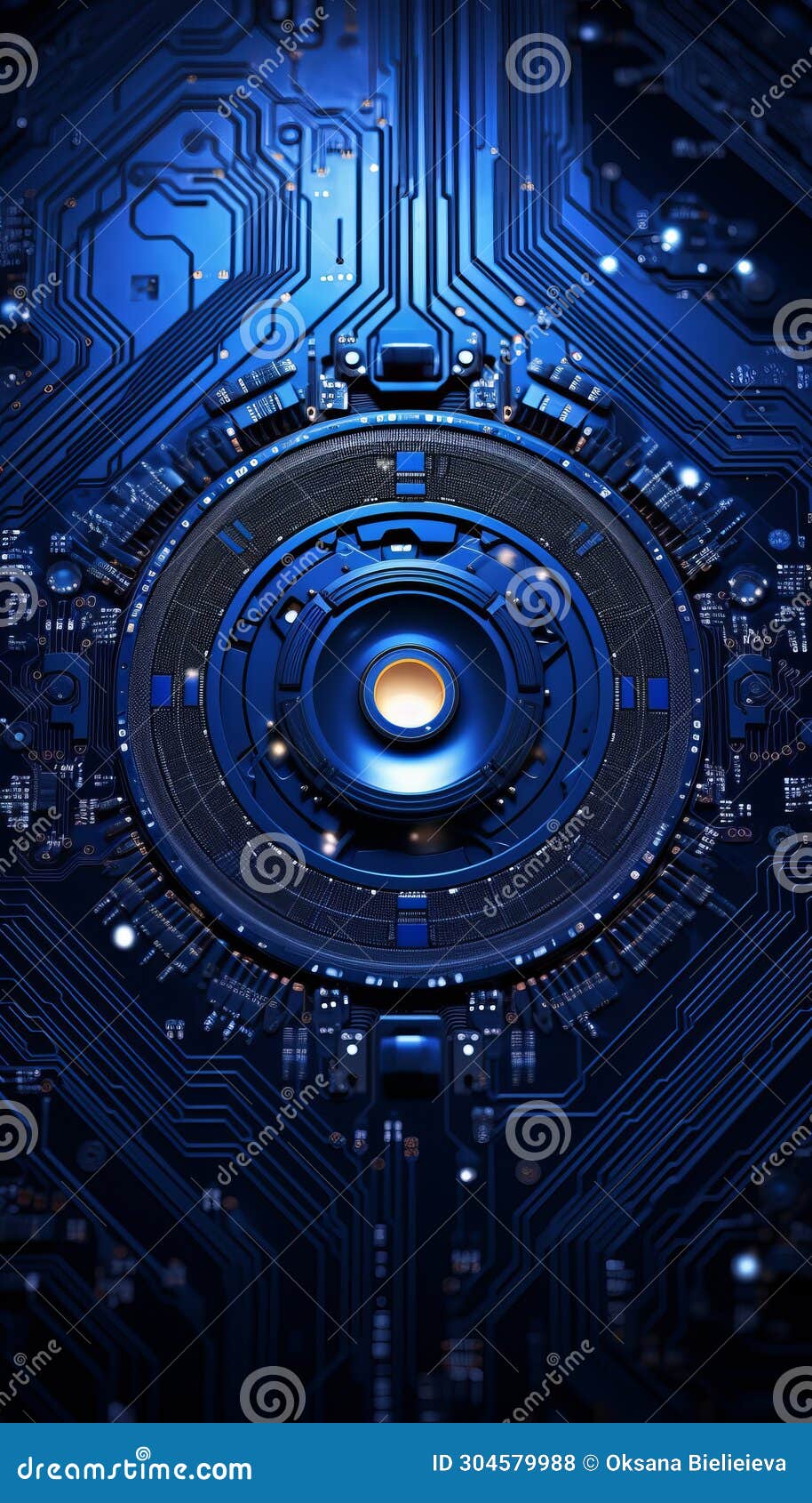 Create Futuristic Background with Advanced Tech Elements and Sleek ...