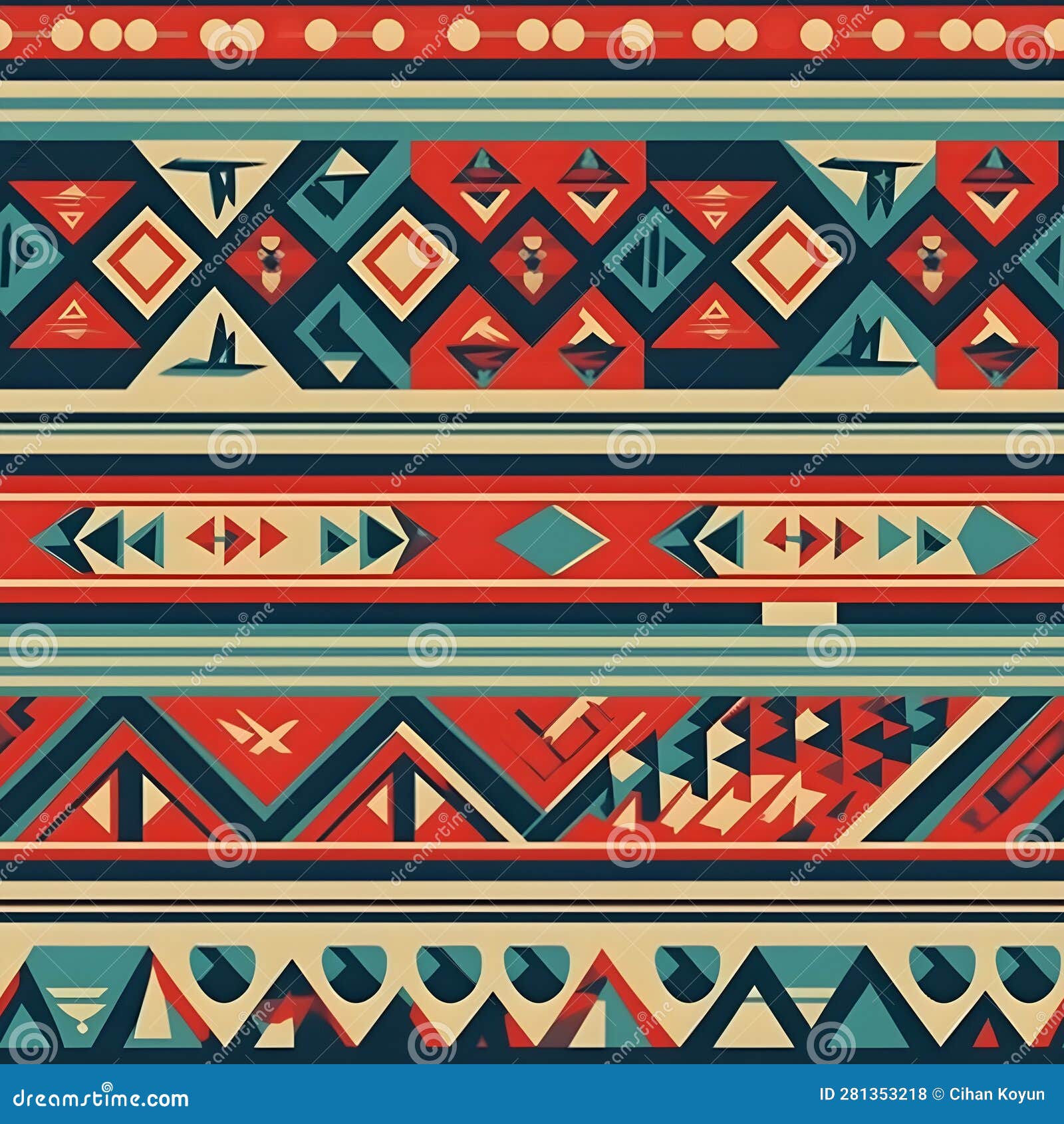 Create a Harmonious Visual Composition with Seamless Patterns Stock ...